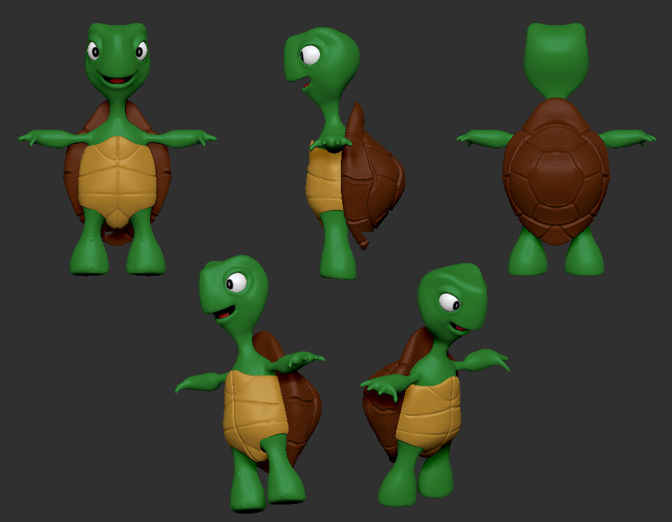 ArtStation - Turtle Cartoon