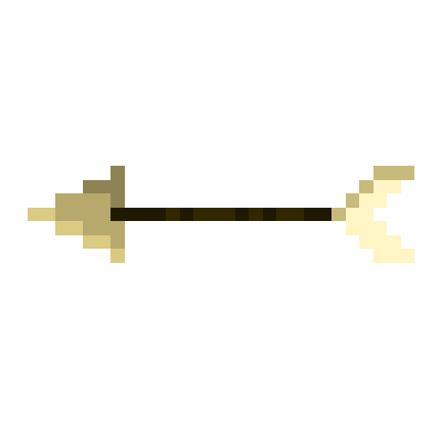 Flecha De Minecraft En Pixel Art Arco Y Flecha (Java/Bedrock)