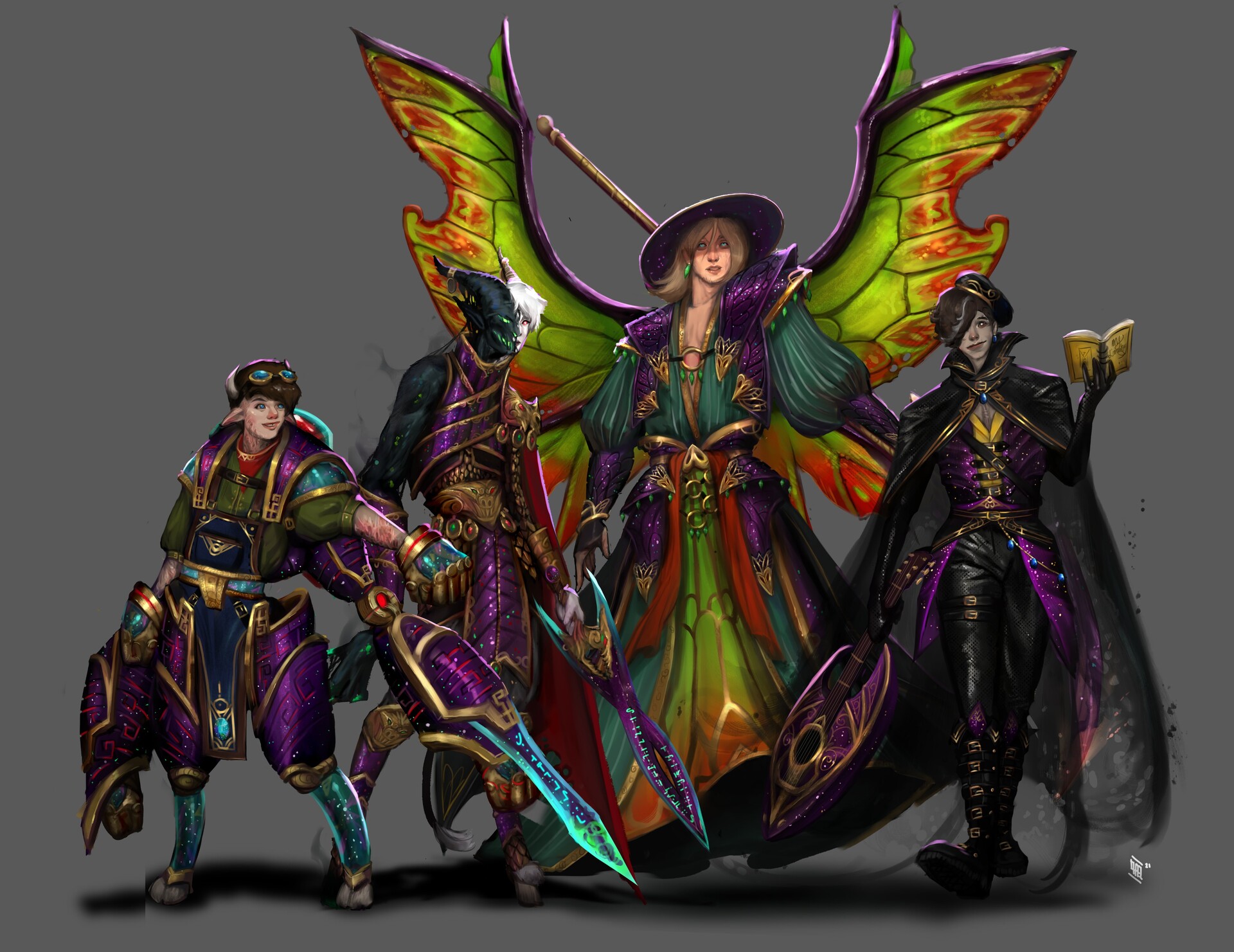 ArtStation - DSMP DND Party