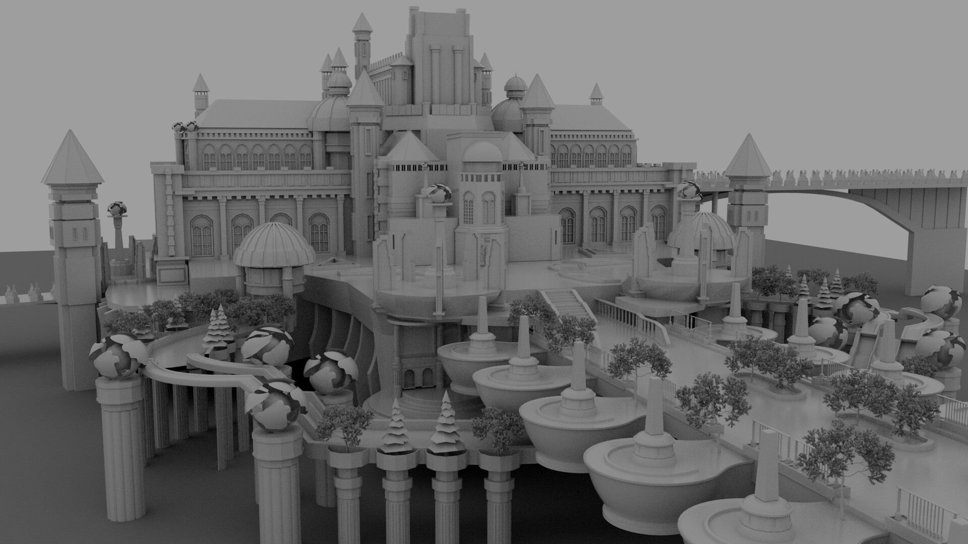 ArtStation - 3d_Castle_Environment