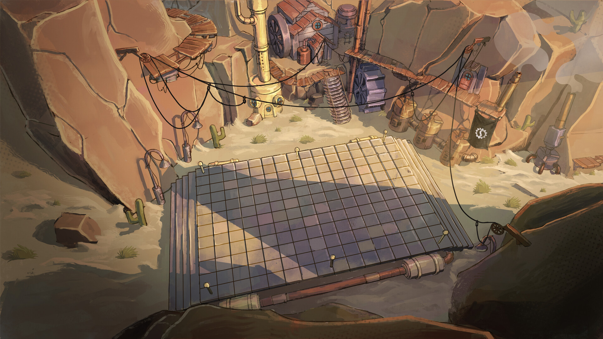 ArtStation - Desert Steampunk RPG