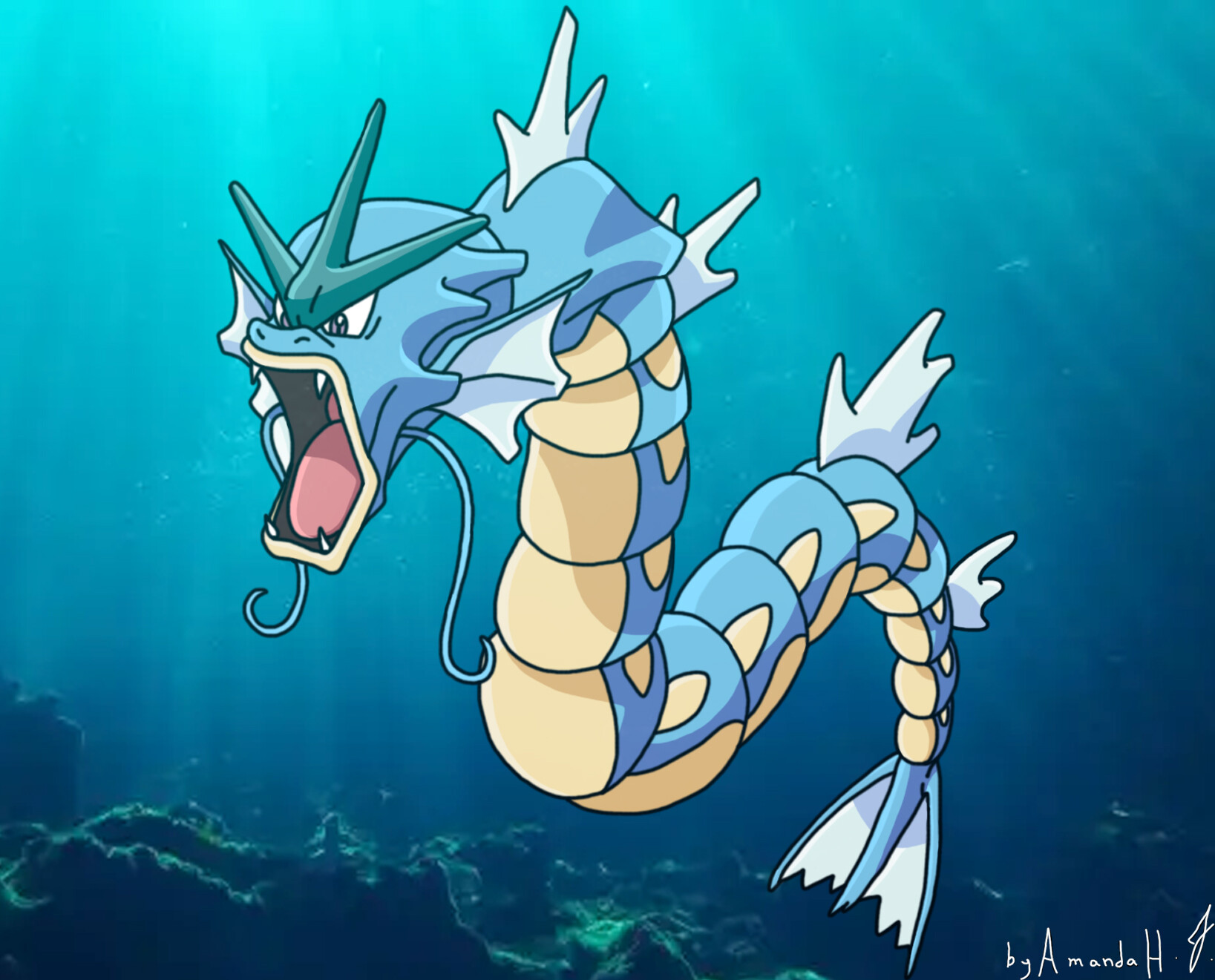 ArtStation - Gyarados Digital Art