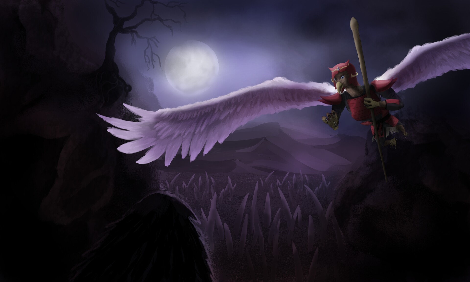 ArtStation - Bird warrior