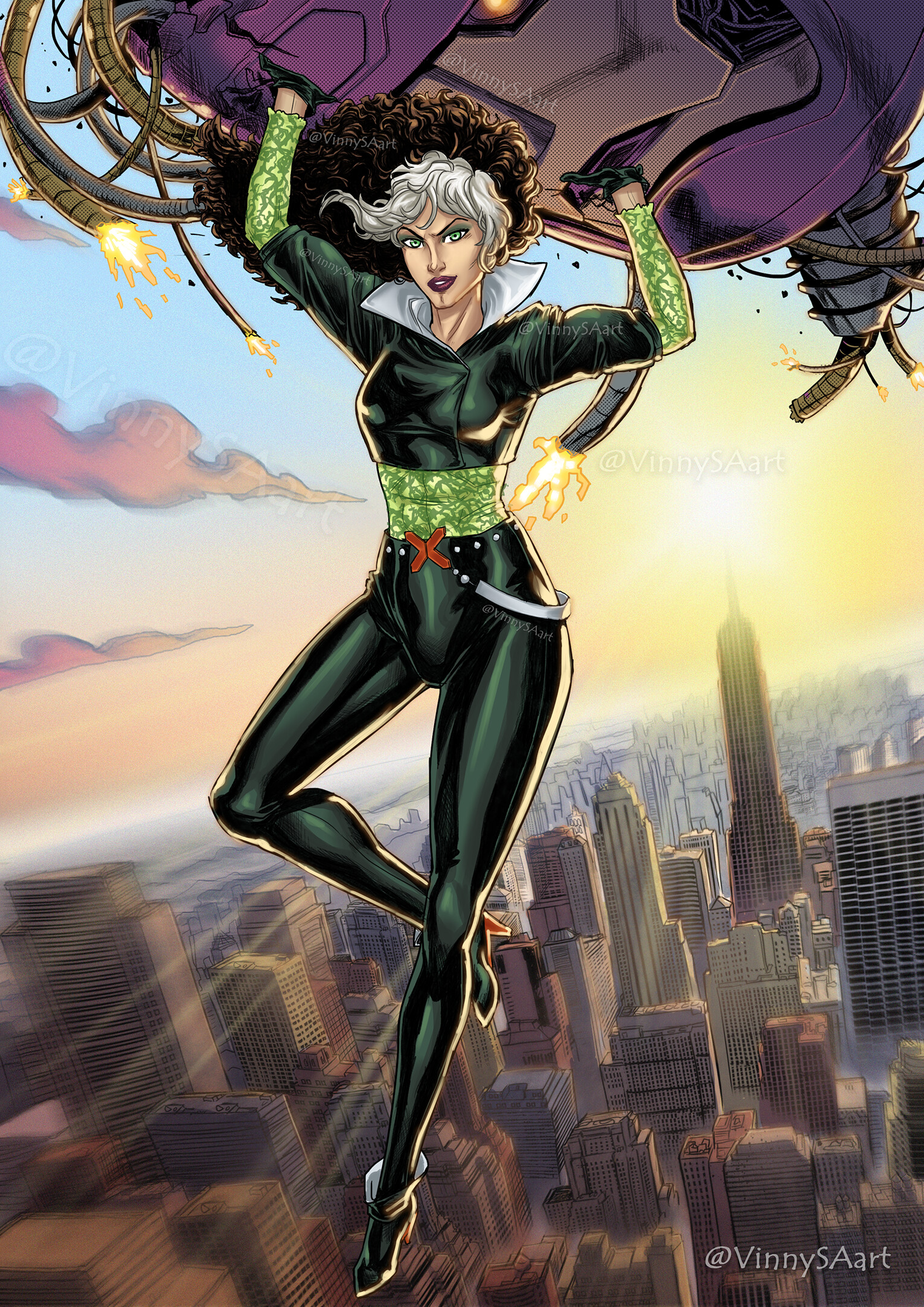 ArtStation - Rogue (Vampira) - Hellfire Gala