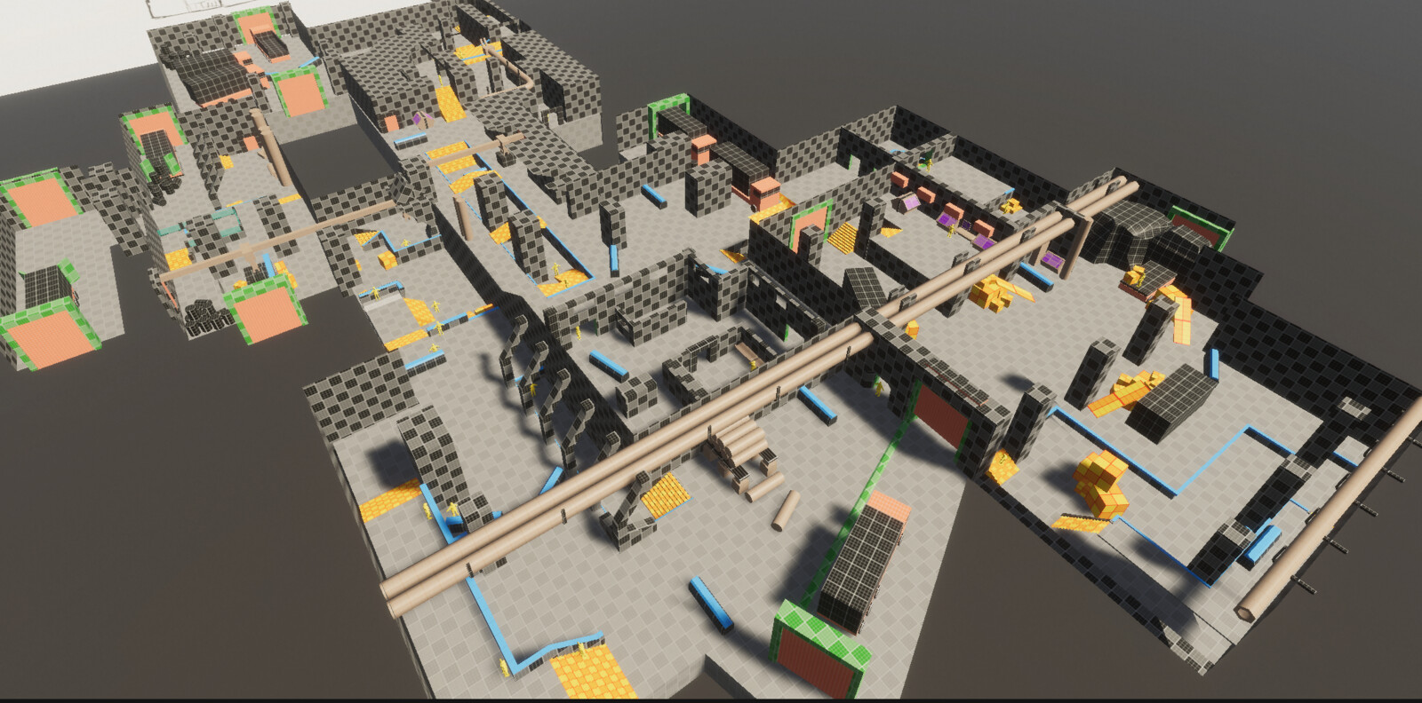 Jeff Persson - Level Design - FPS Shooter Project Part #1 - Graybox