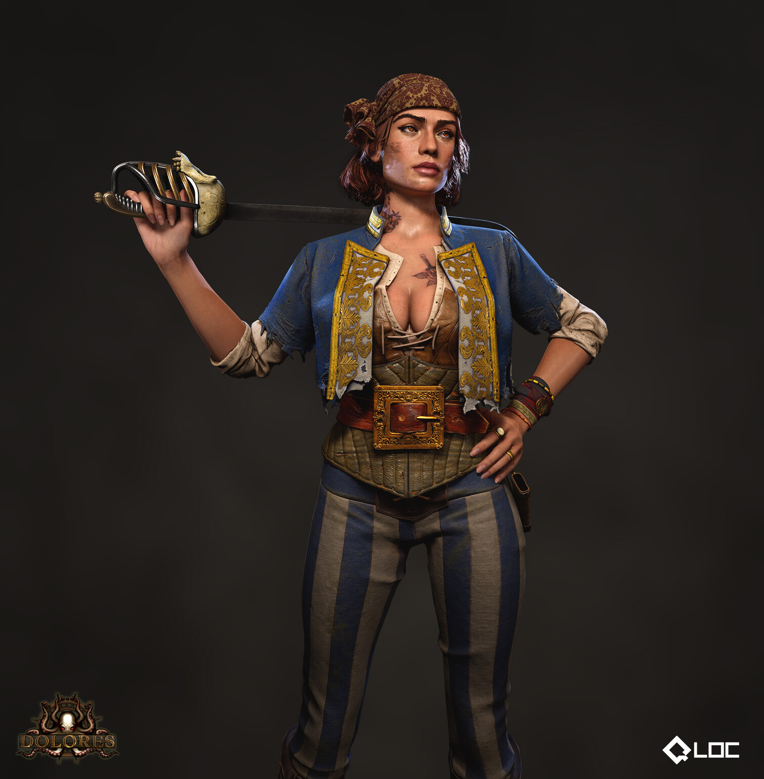 QLOC - QLOC - Internal: Dolores - Characters - Dolores