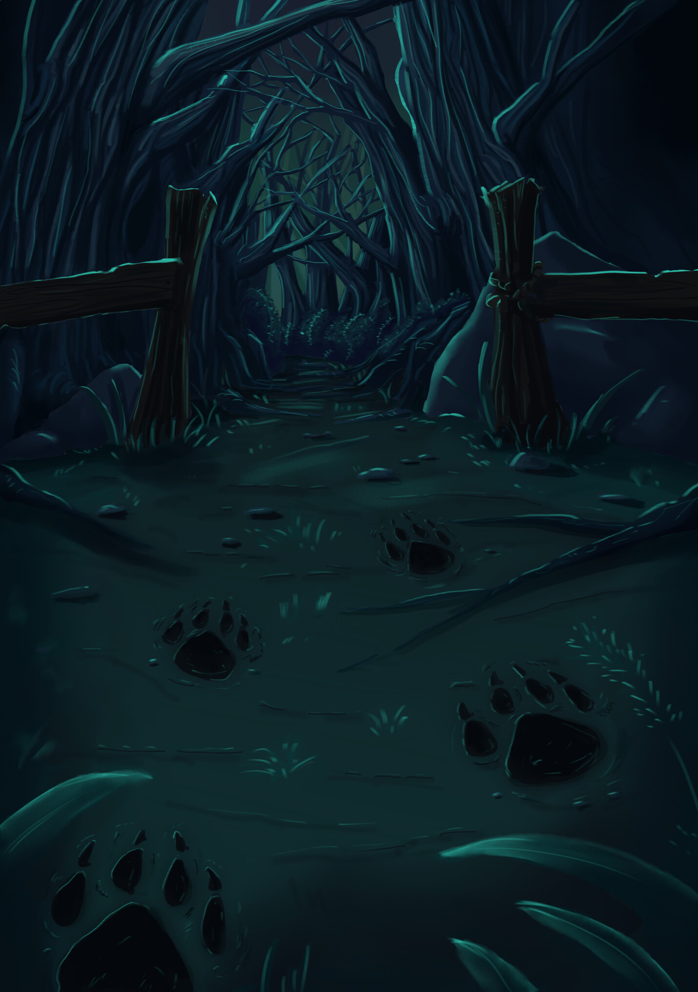 ArtStation - Forest Layout Pan