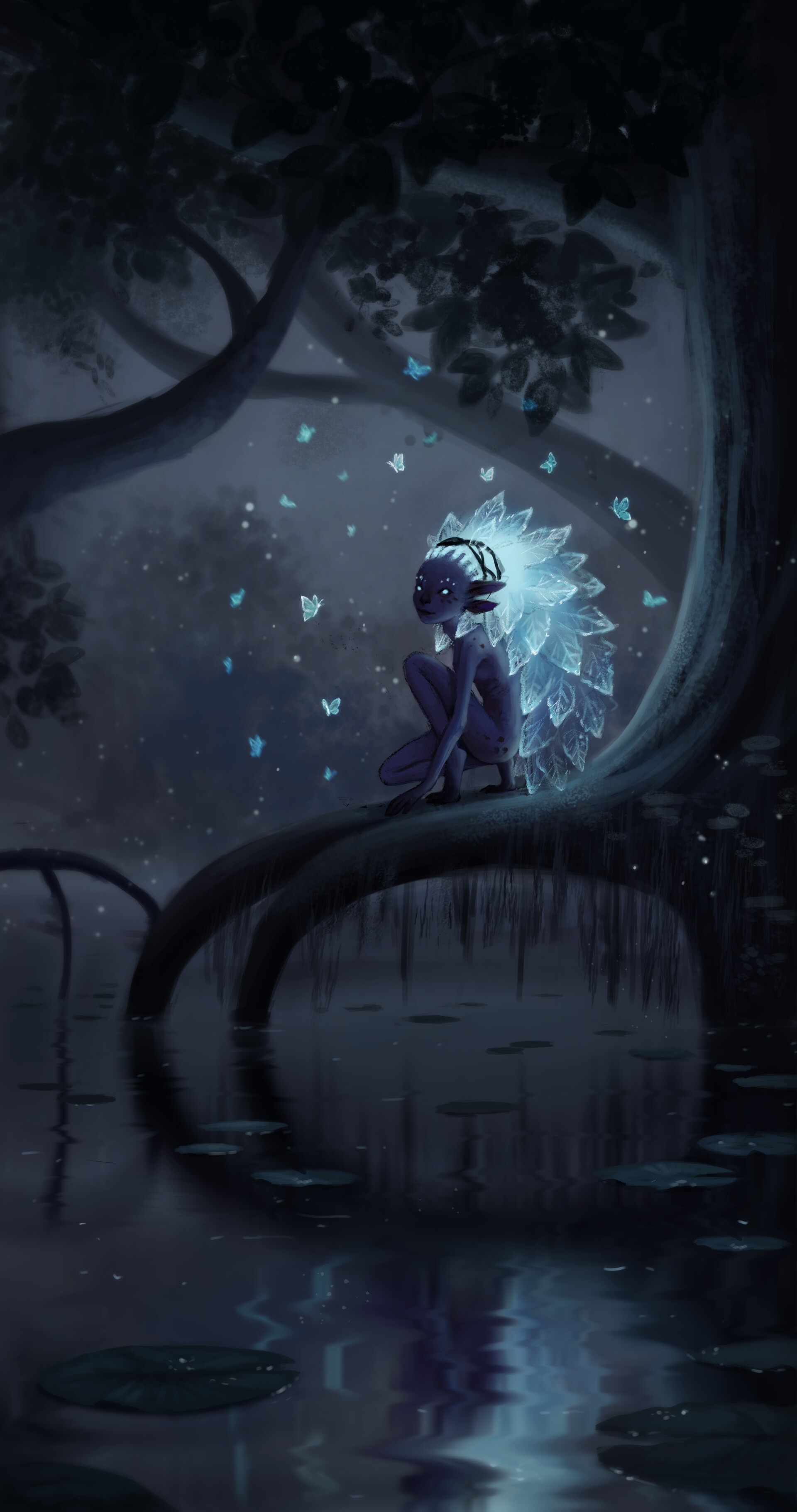 ArtStation - The Swamp Spirit