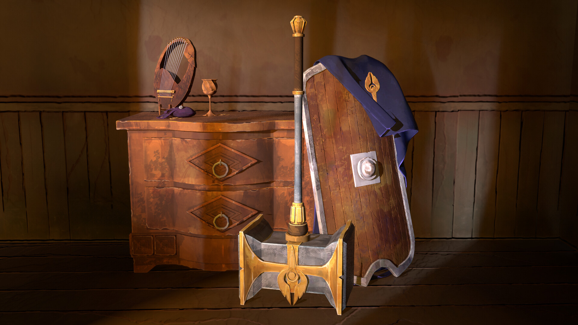 ArtStation - Arcane Pathfinder Props