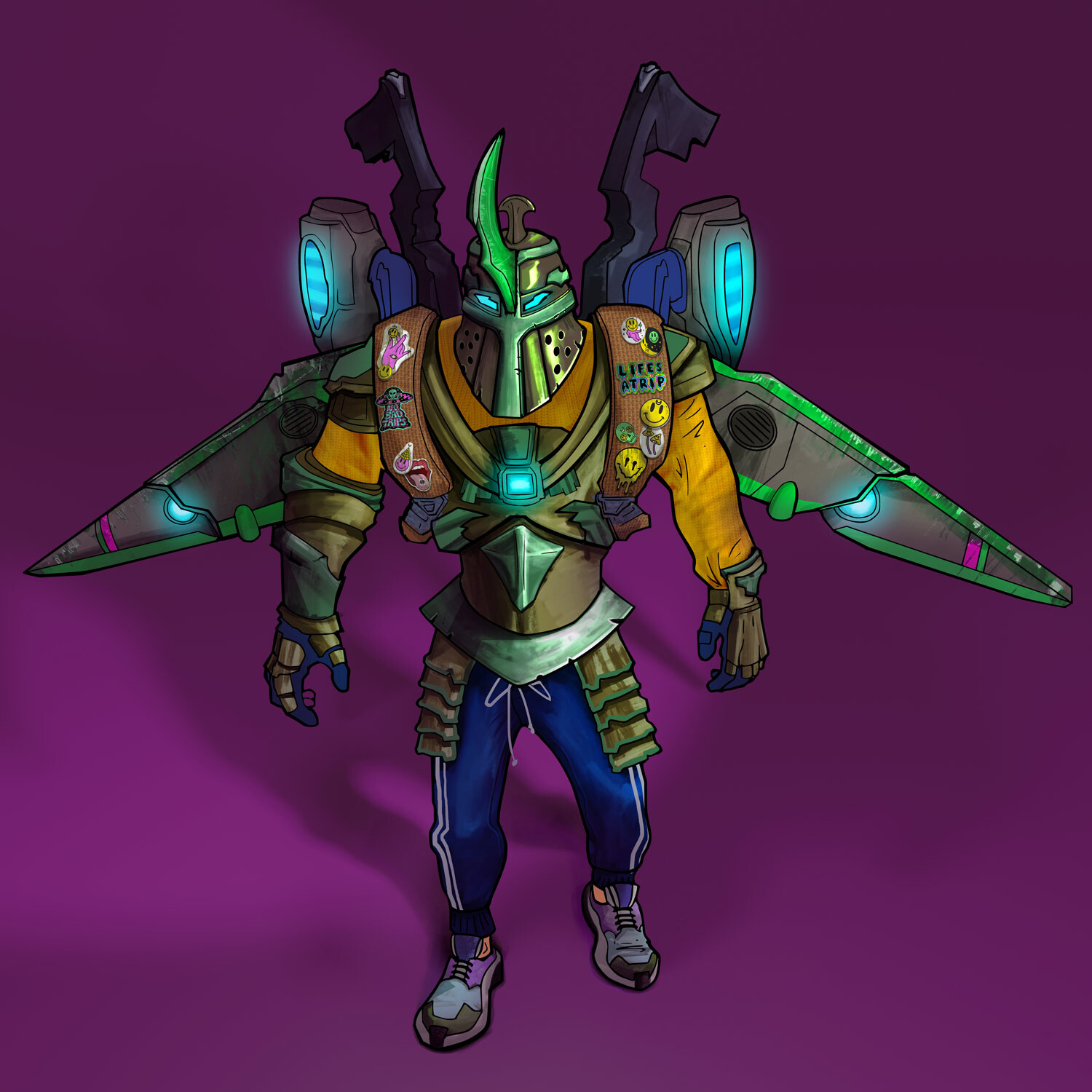ArtStation - Technoworld Characters