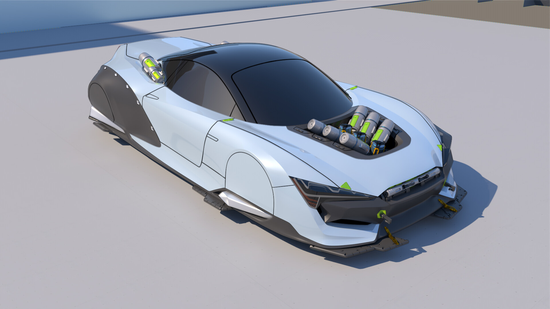 ArtStation - Super Sport Hovercar