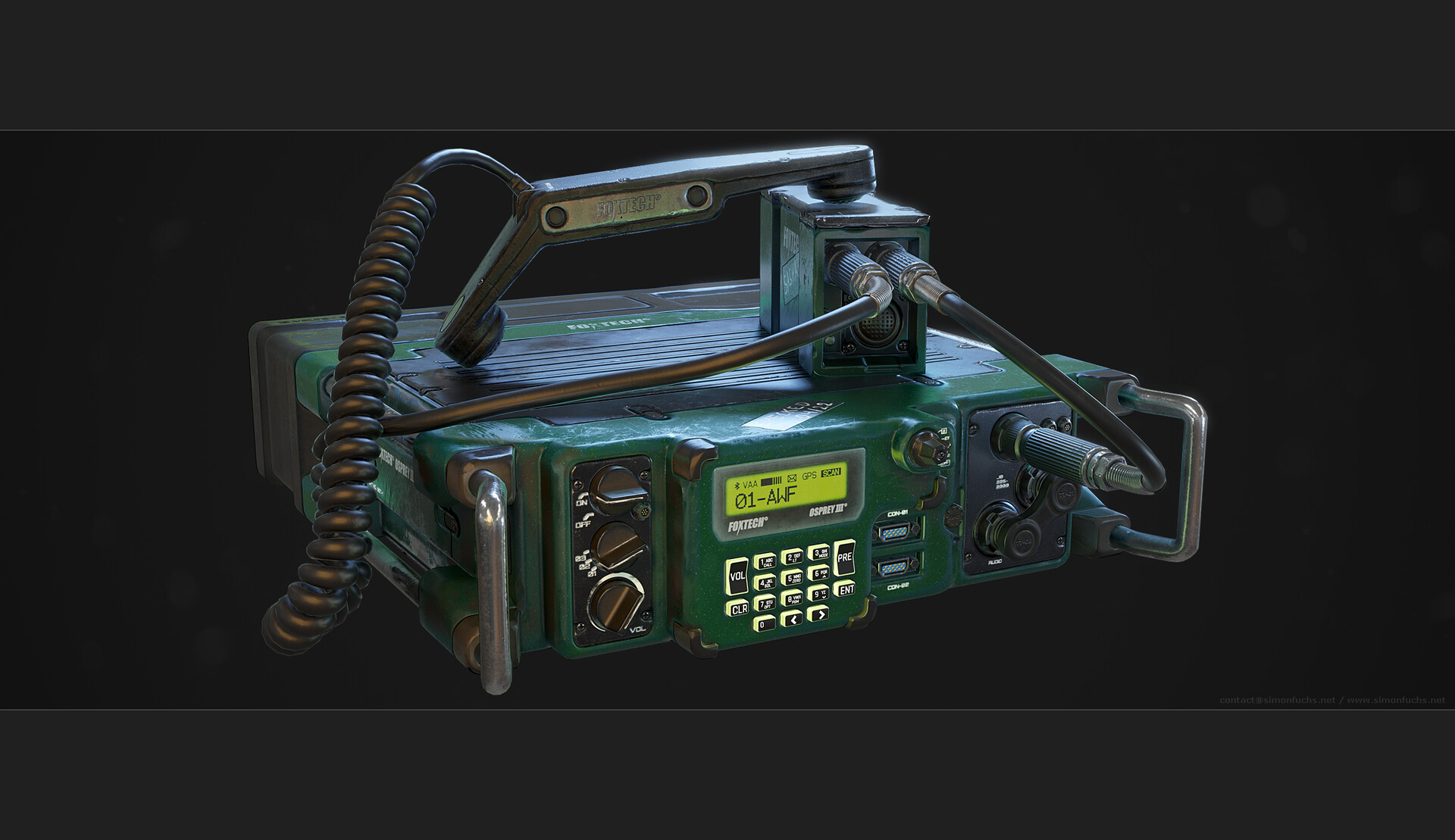 ArtStation - Military Radio