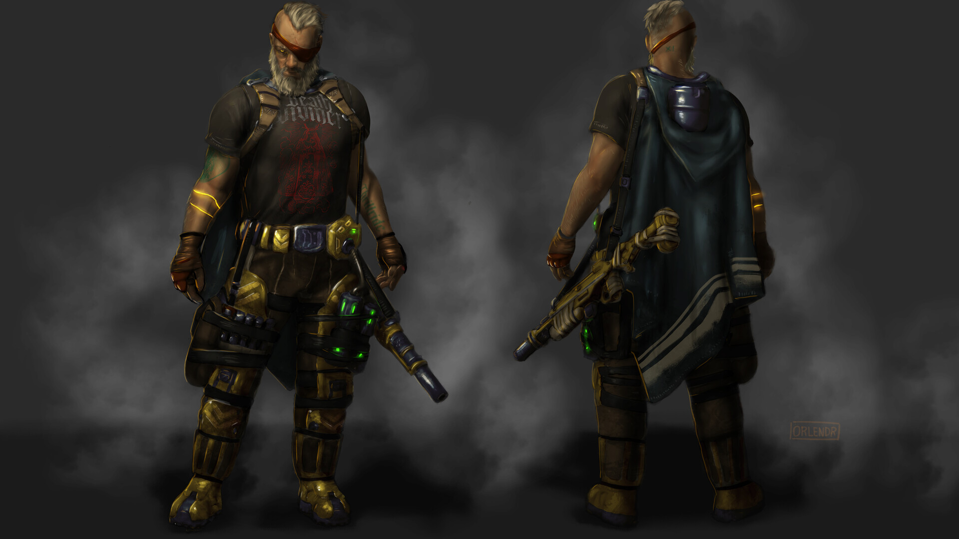 ArtStation - Metalhead Mercenary