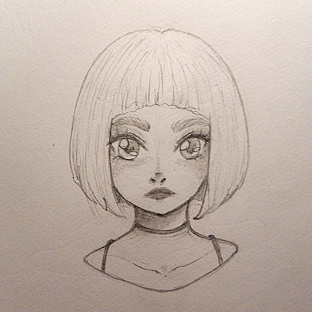 ArtStation - warm up sketch