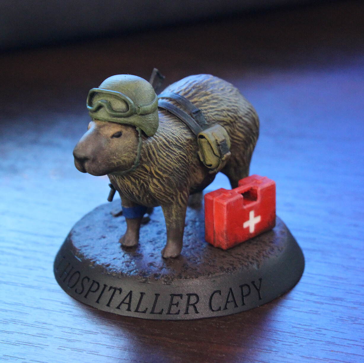 ArtStation - Ukrainian Capybara Paramedic