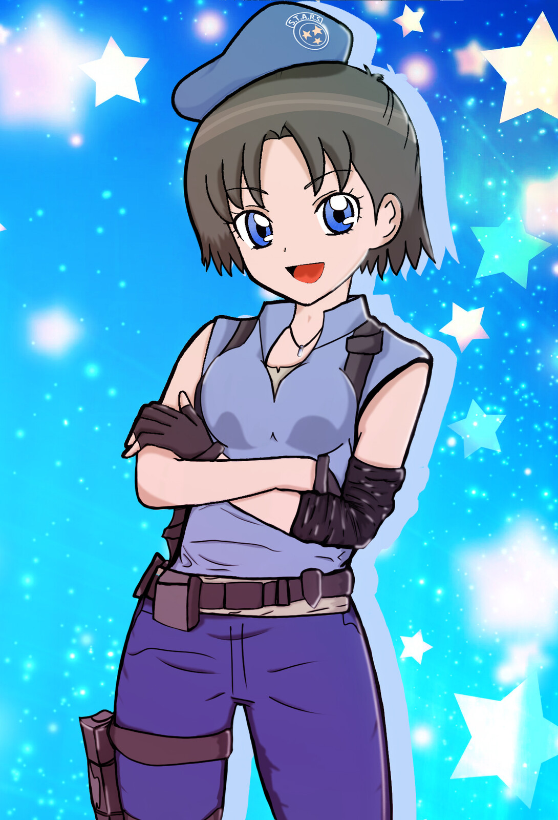 Wassef Ben Slimene - Resident Evil 3 Jill Valentine Anime Character