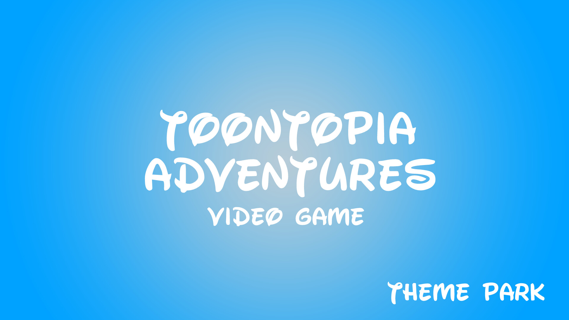 ArtStation - TOONTOPIA ADVENTURES VIDEO GAME THEME PARK