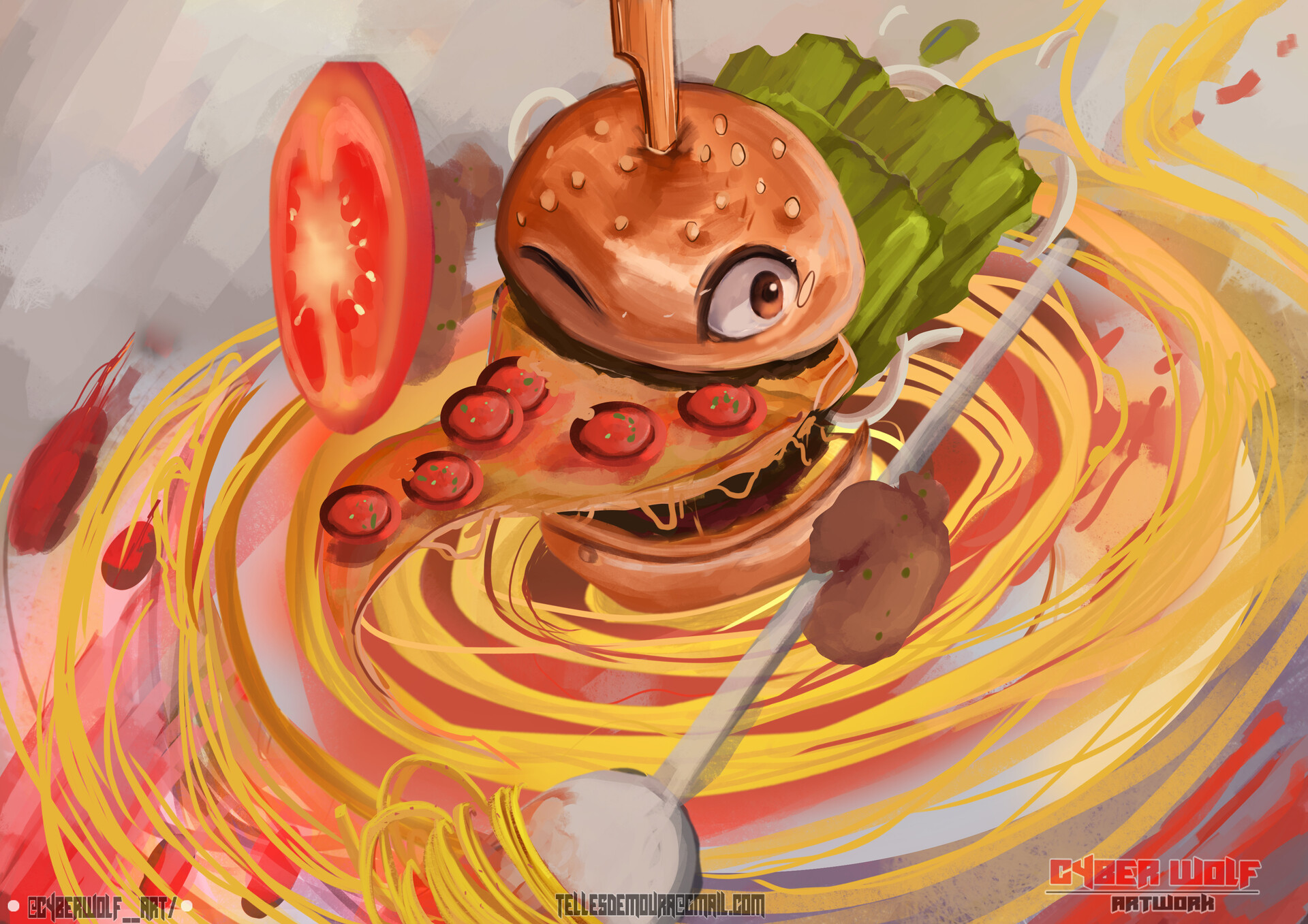 ArtStation - Food Guard #3foodchallenge