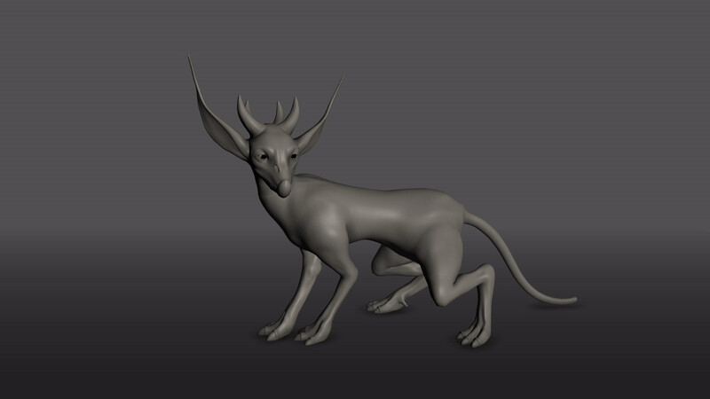 ArtStation - Creature Idle