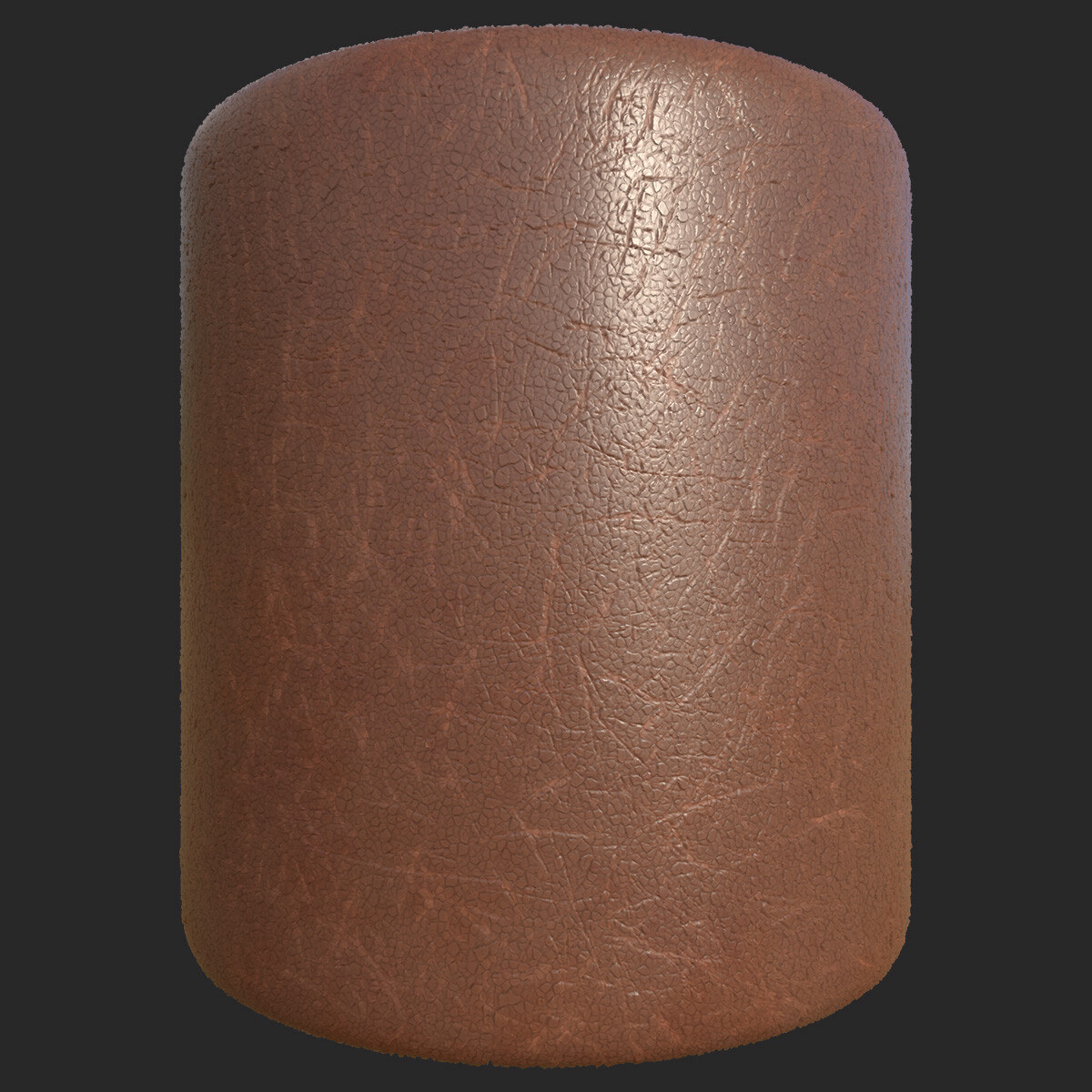 TextureCan - Waxy Reddish-Brown Fabric Leather (FREE PBR Texture)
