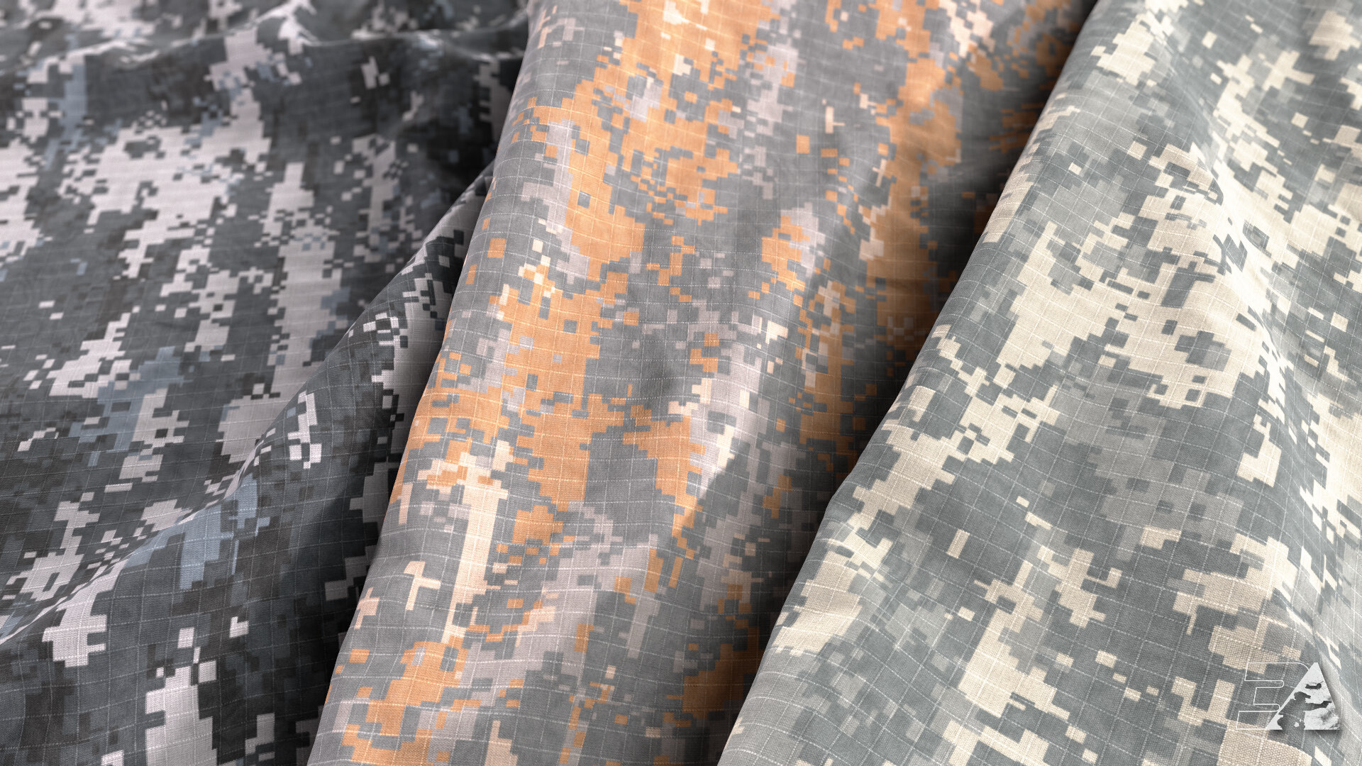 Aleksandr Lavnyy - US Army UCP Camo Patterns