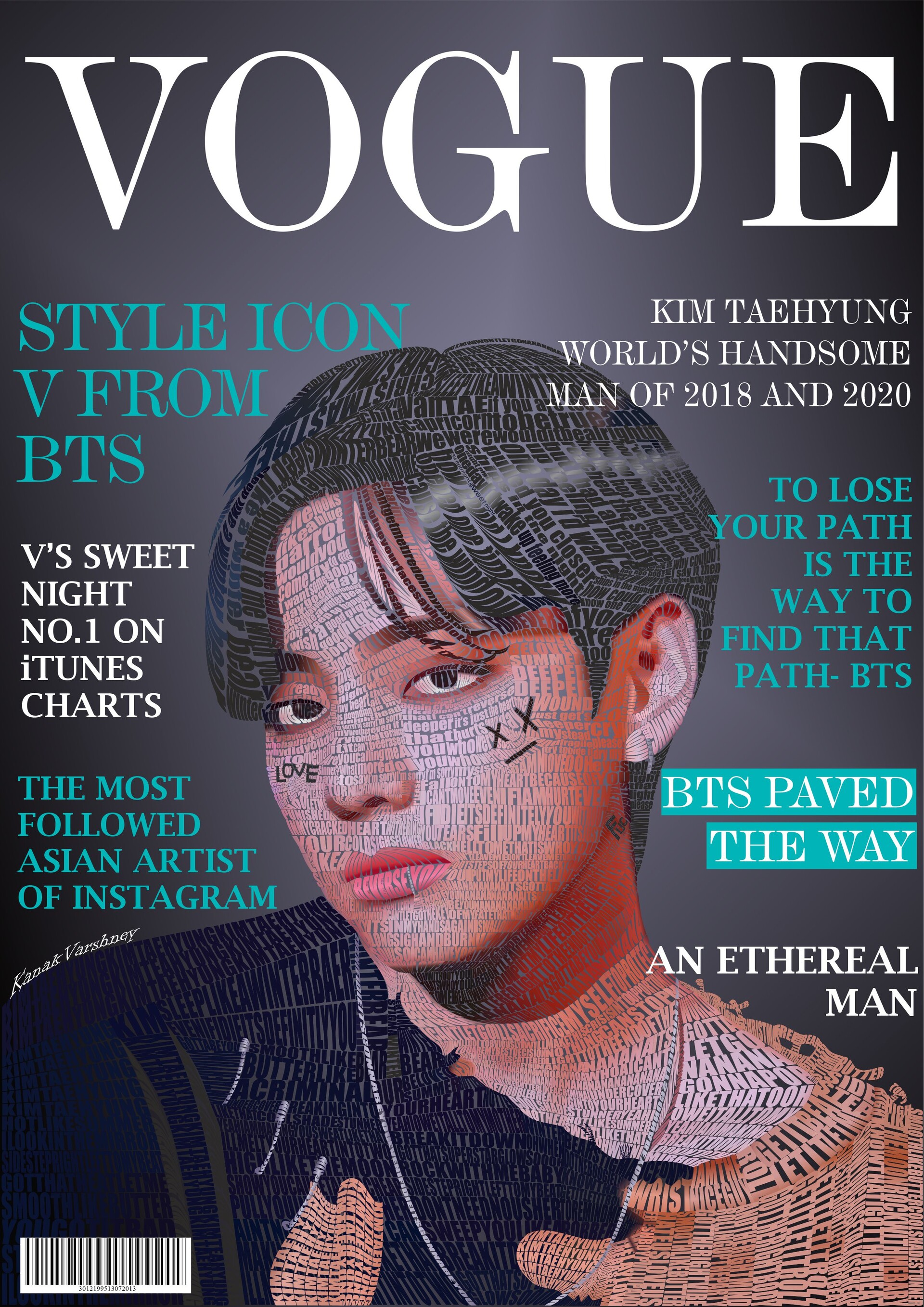 typography in magazines