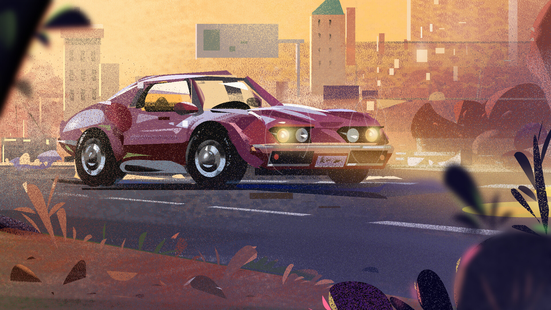 ArtStation - car速涂练习