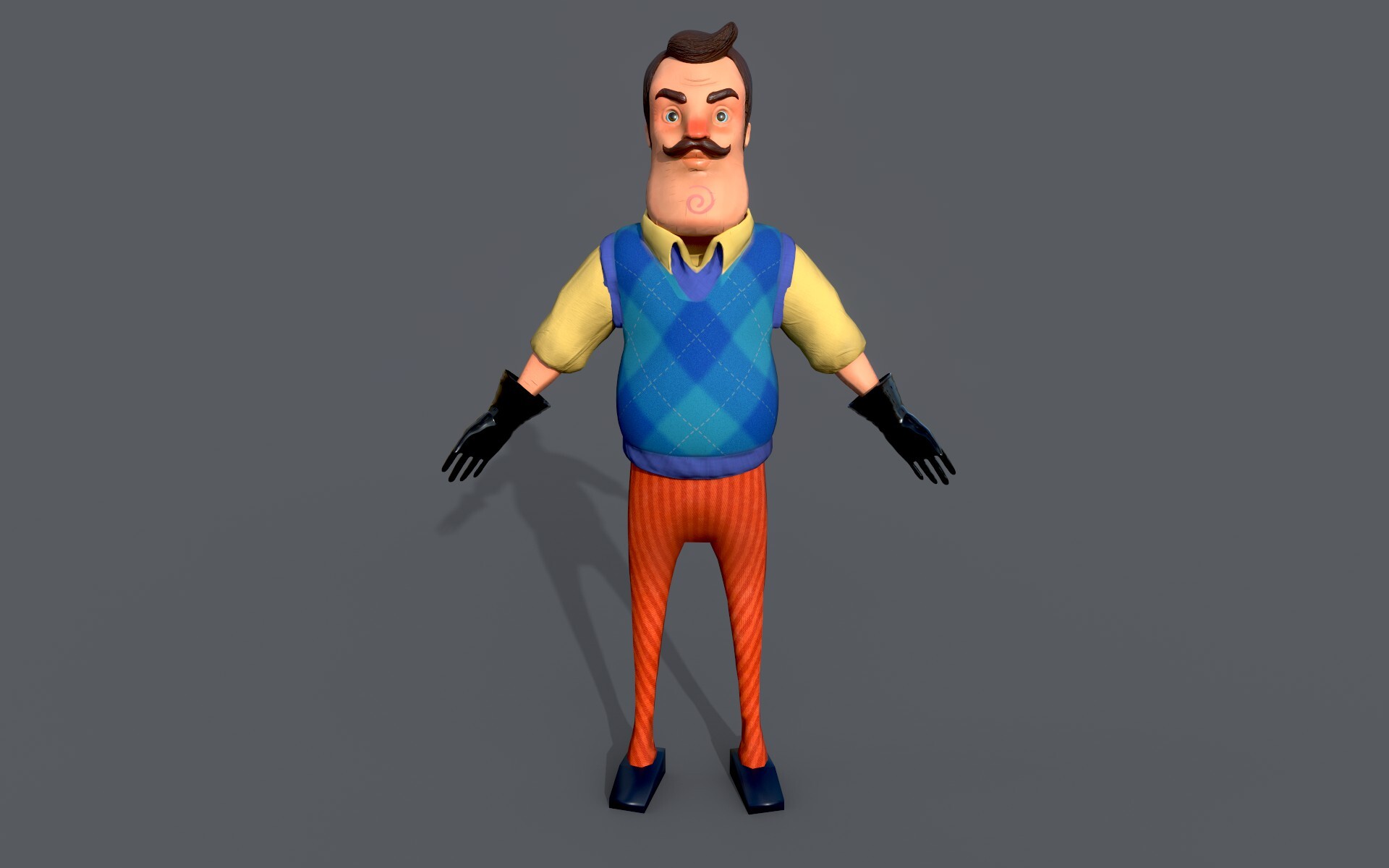 ArtStation - completed hello neighbor