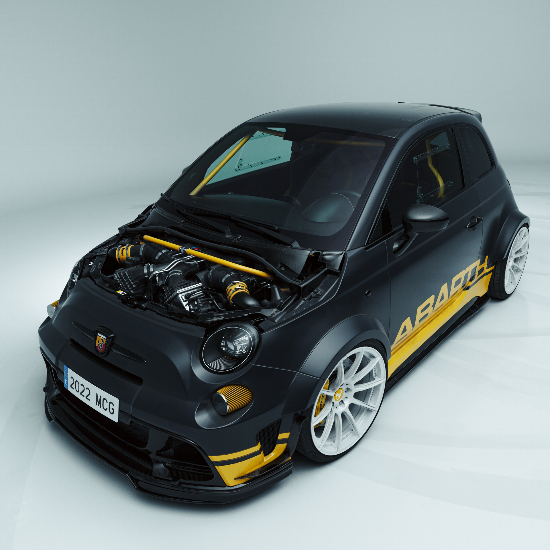 ArtStation - Abarth Frankestein M5 SWAP