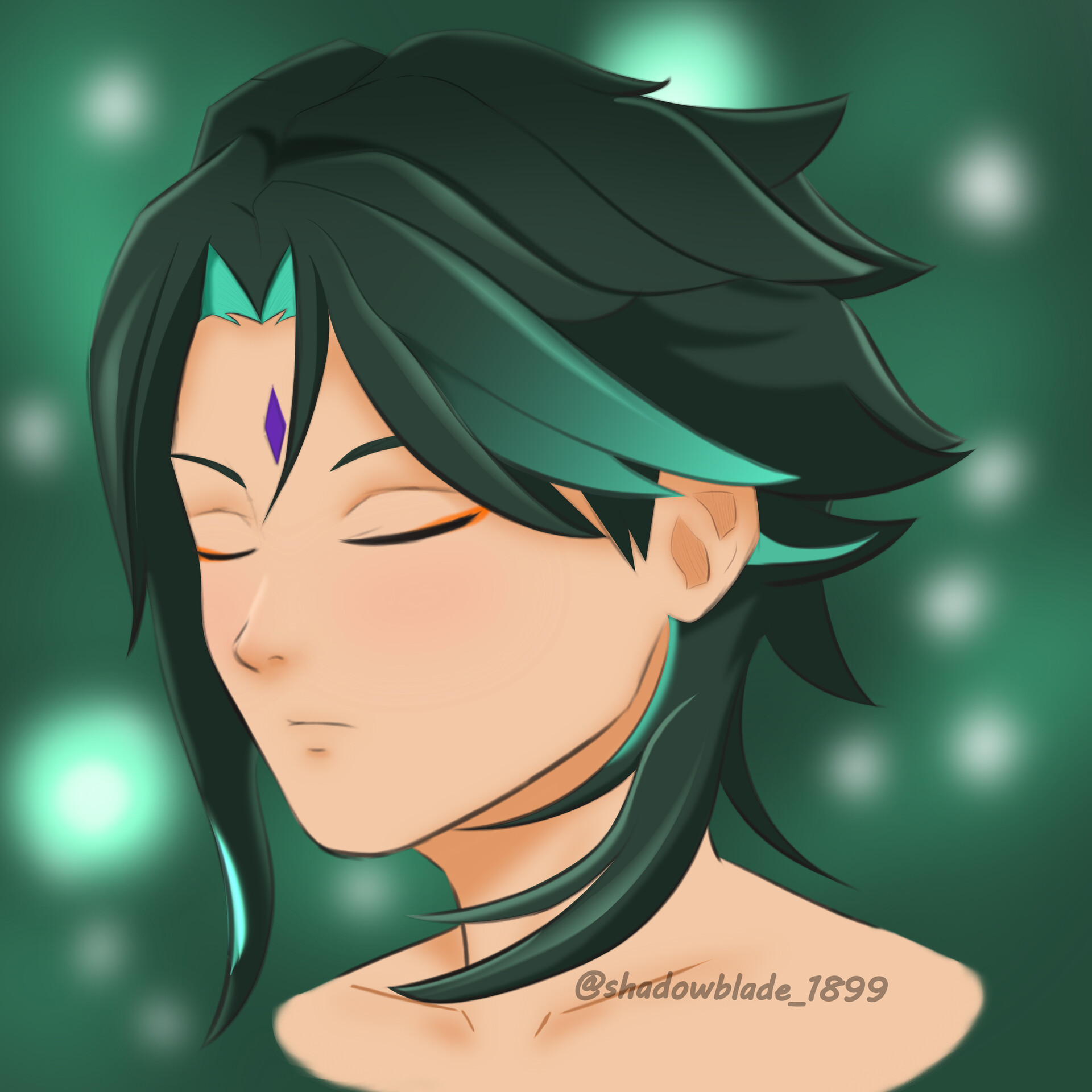 ArtStation - Xiao Fanart From Genshin Impact