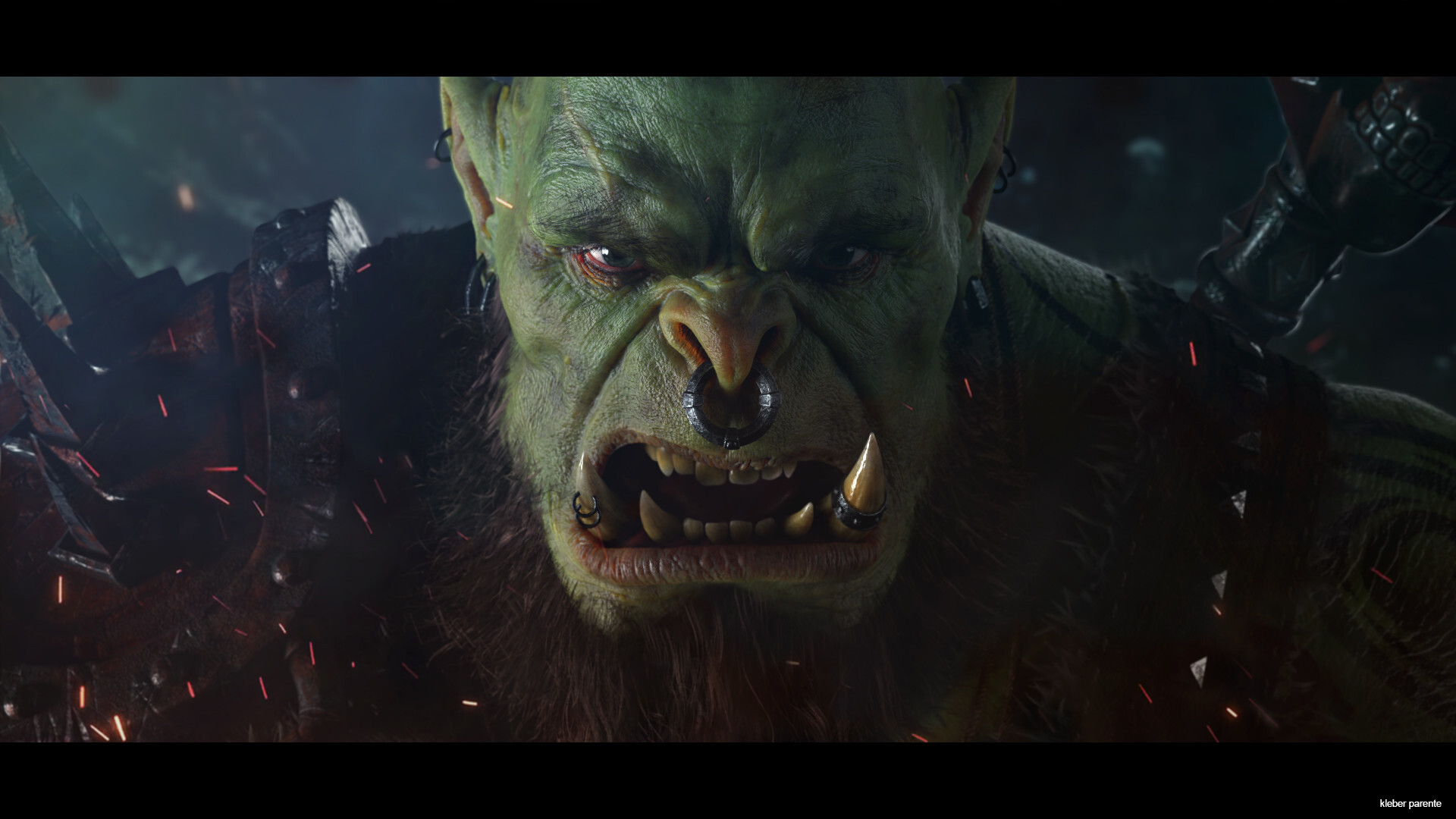 ArtStation - Orc bust study