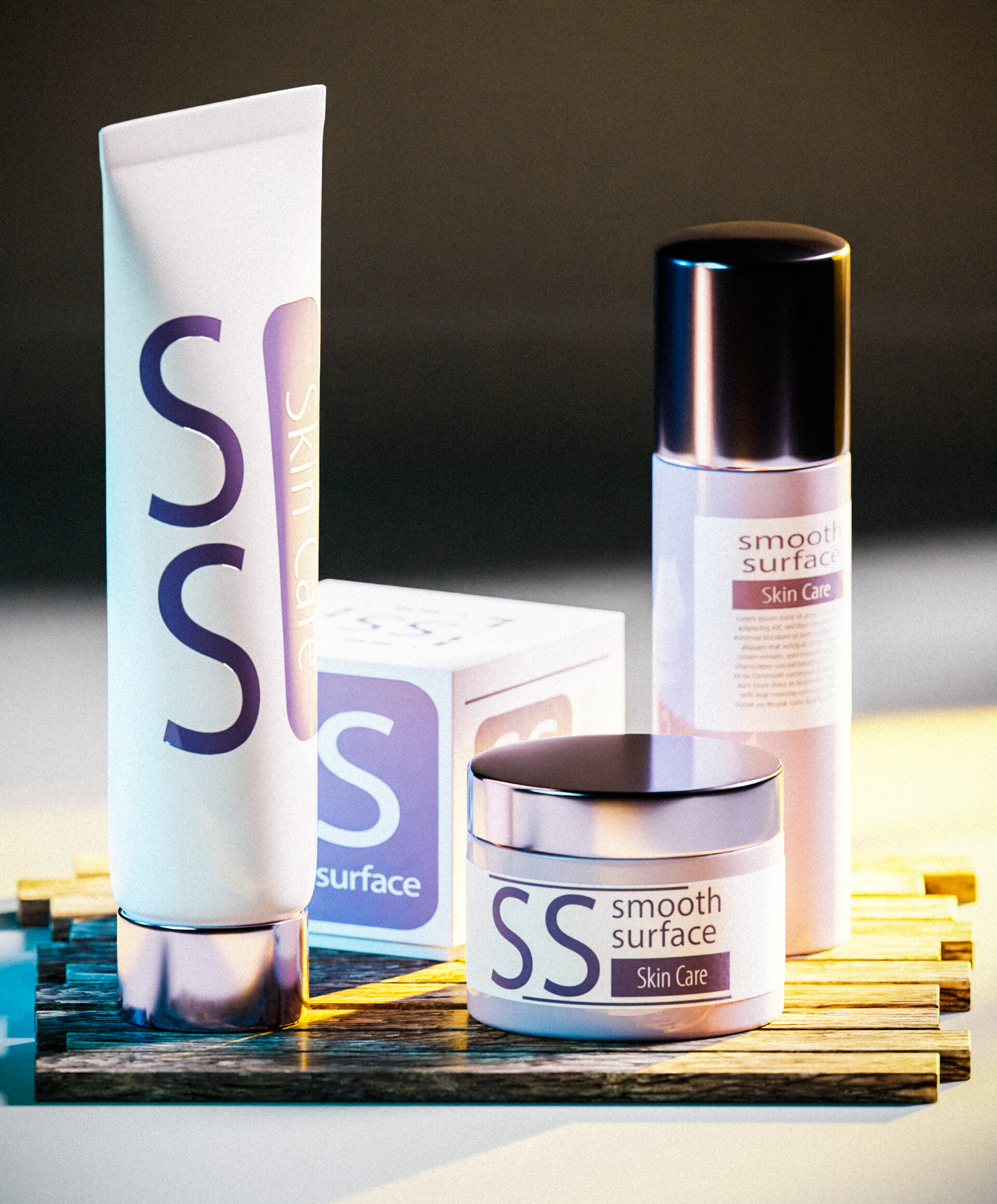 ArtStation - Smooth Surface Cosmetics