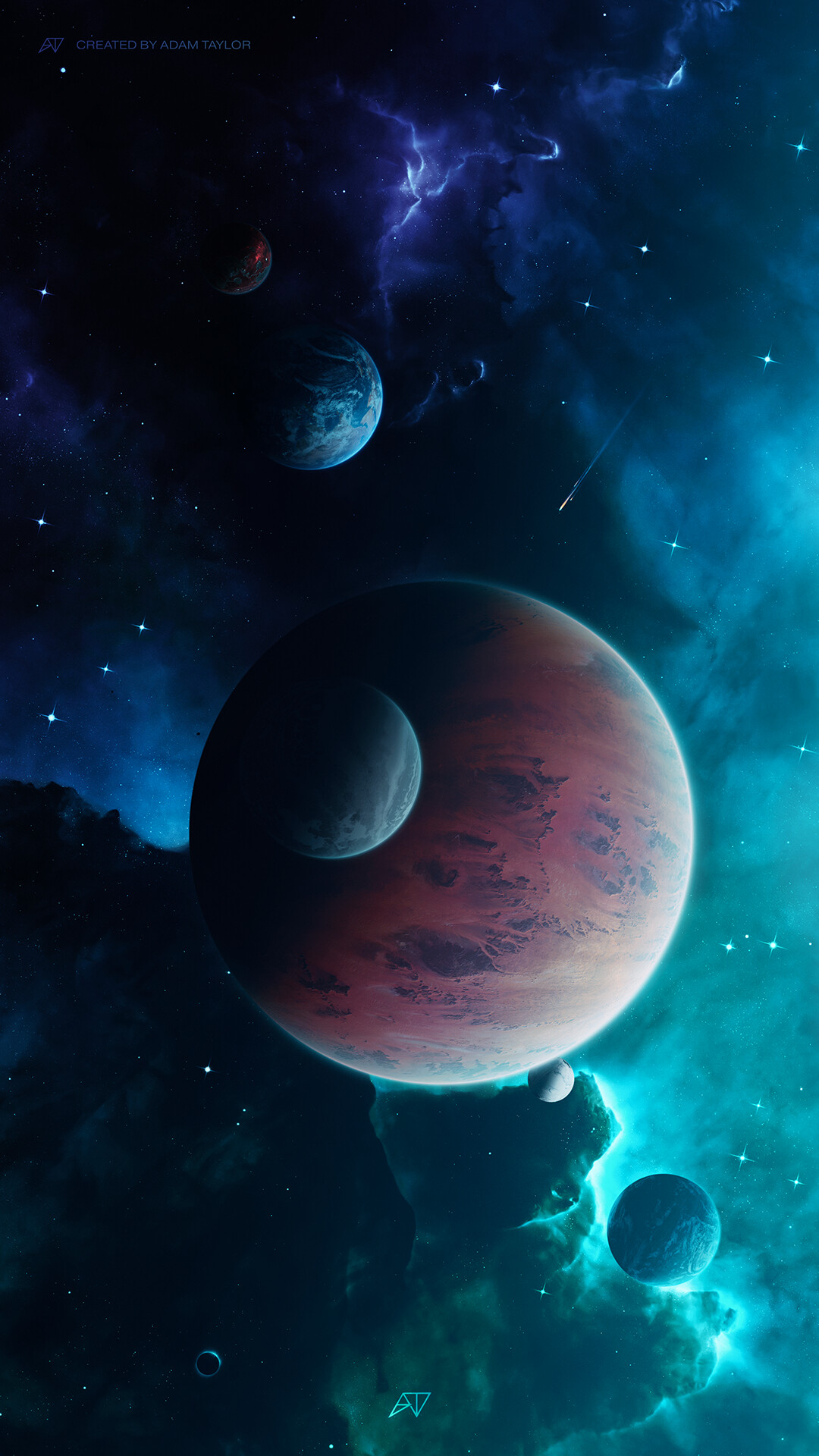 ArtStation - Parallel Existence / Space Art