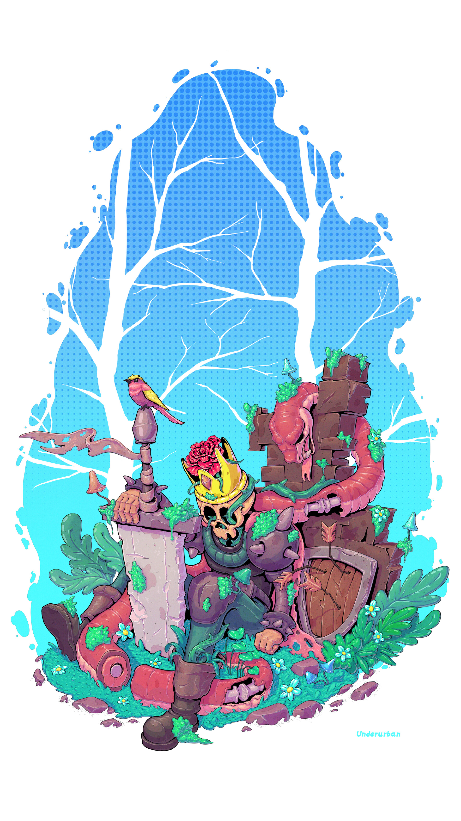 ArtStation - fallen warrior