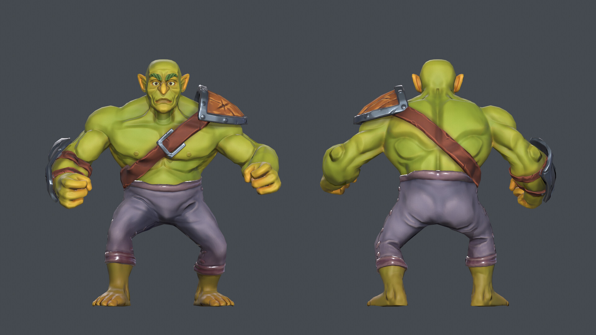 ArtStation - Stylized Orc Character