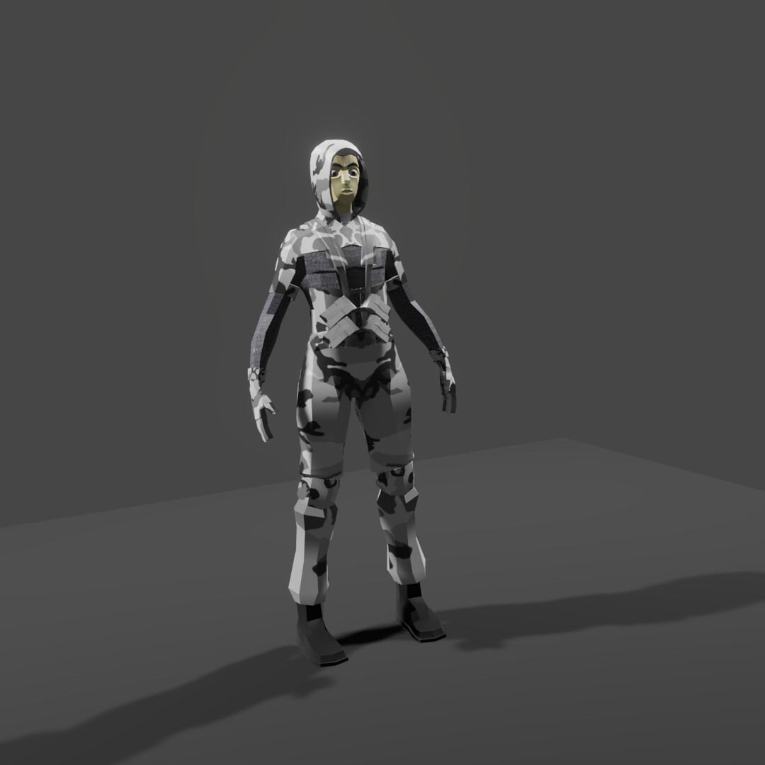 ArtStation - Covert Ops Soldier