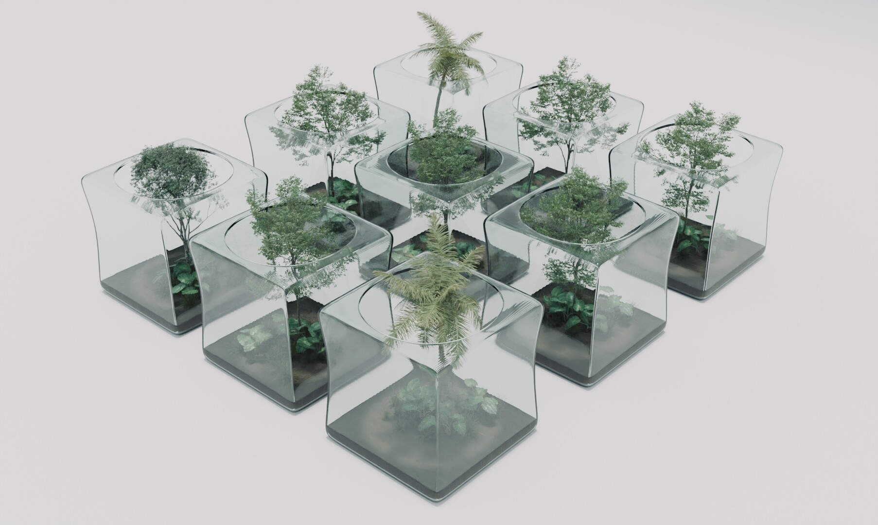 ArtStation - forest cube