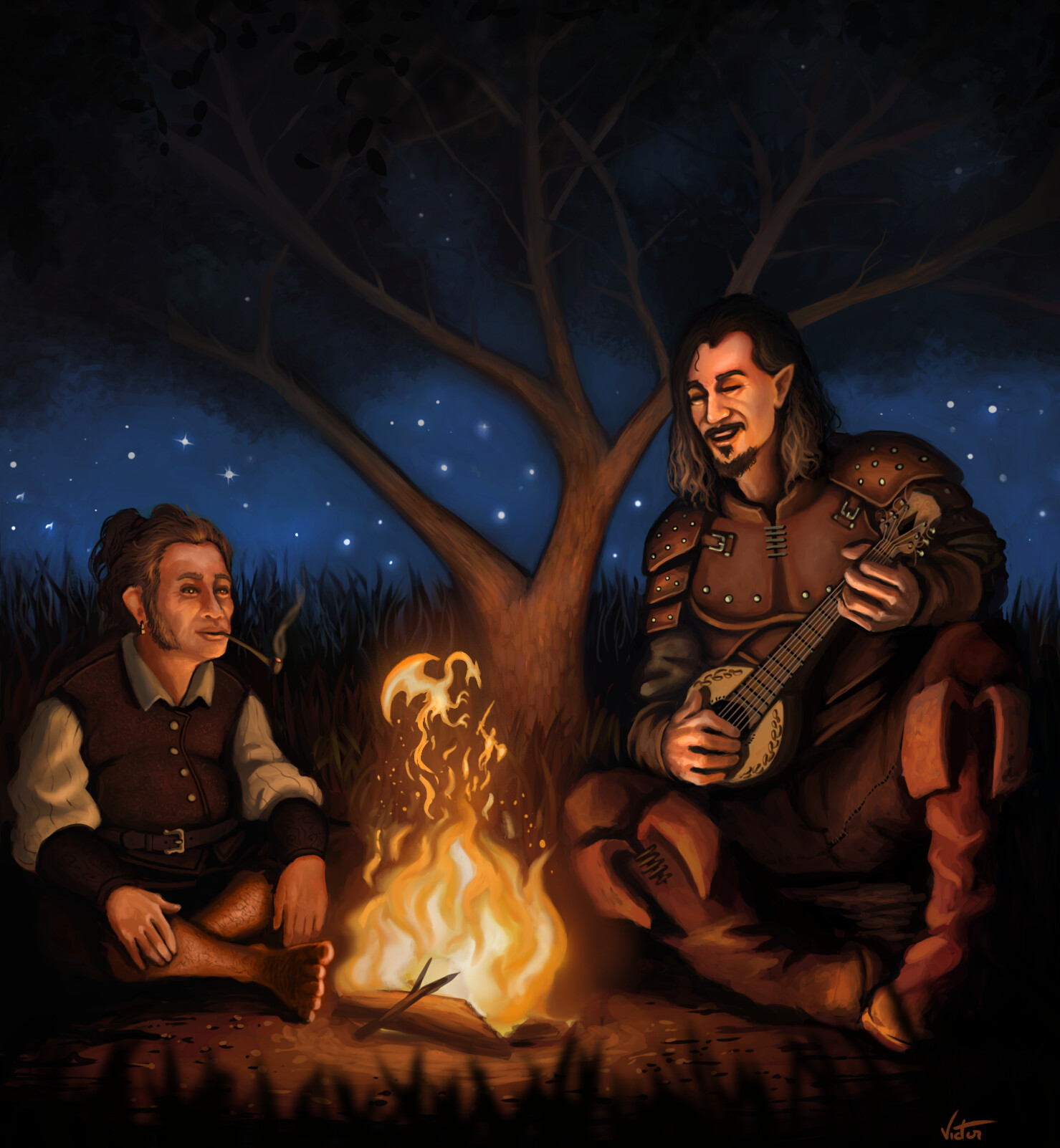 ArtStation - The Bard's song