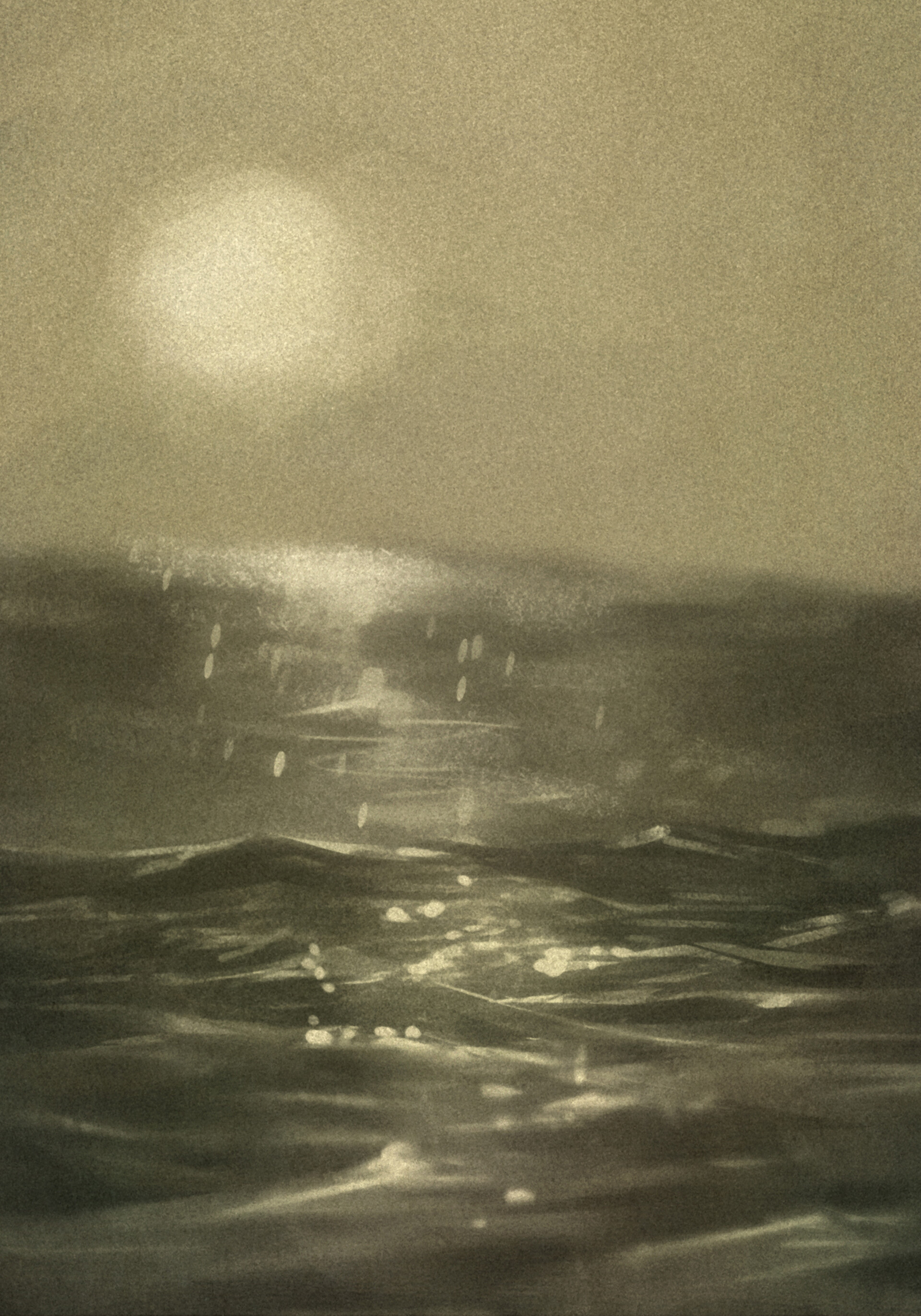 ArtStation - Sunset wave