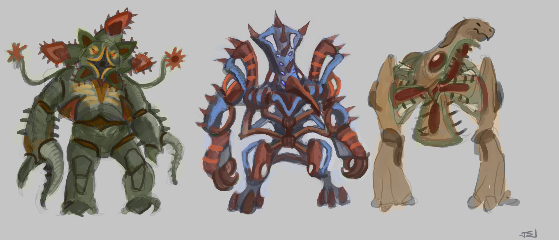 ArtStation - monster design