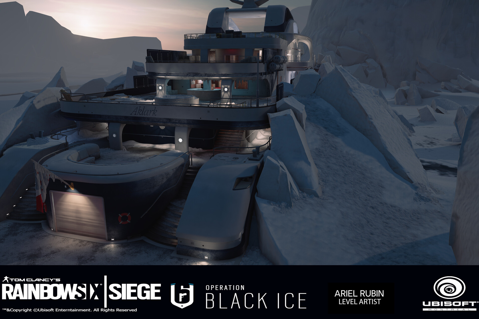 Rainbow Six: Siege Yacht Map by Ariel Rubin — ProUser.Me