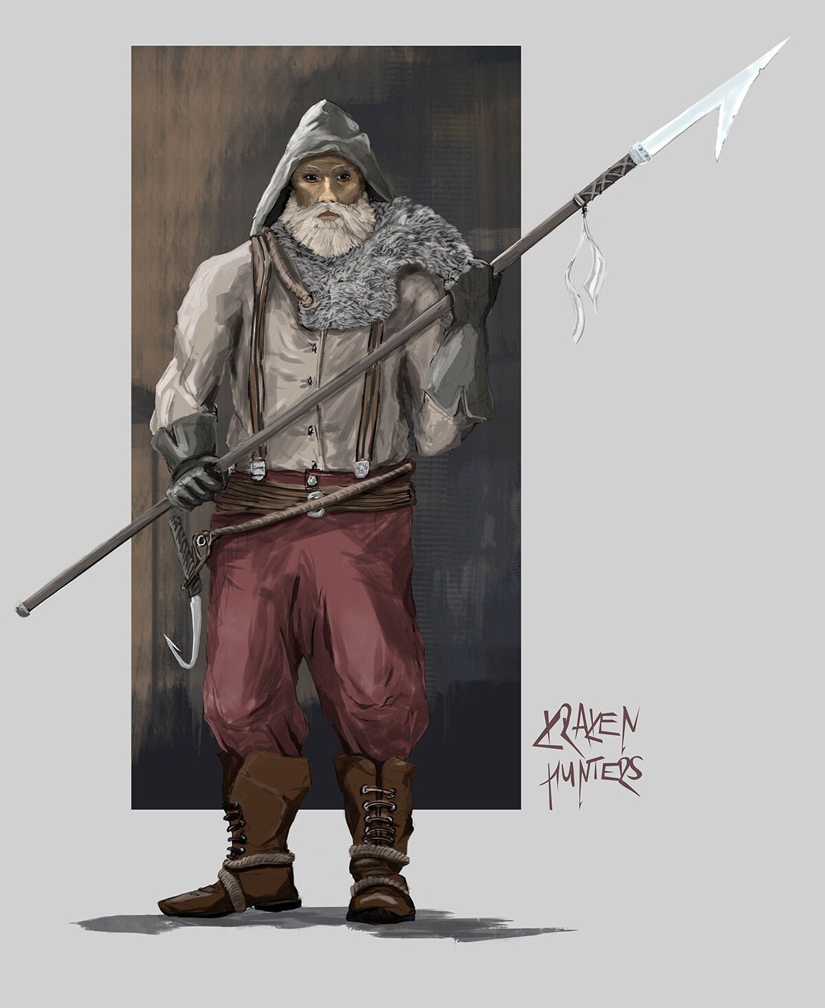 ArtStation - Kraken hunters - Personal project