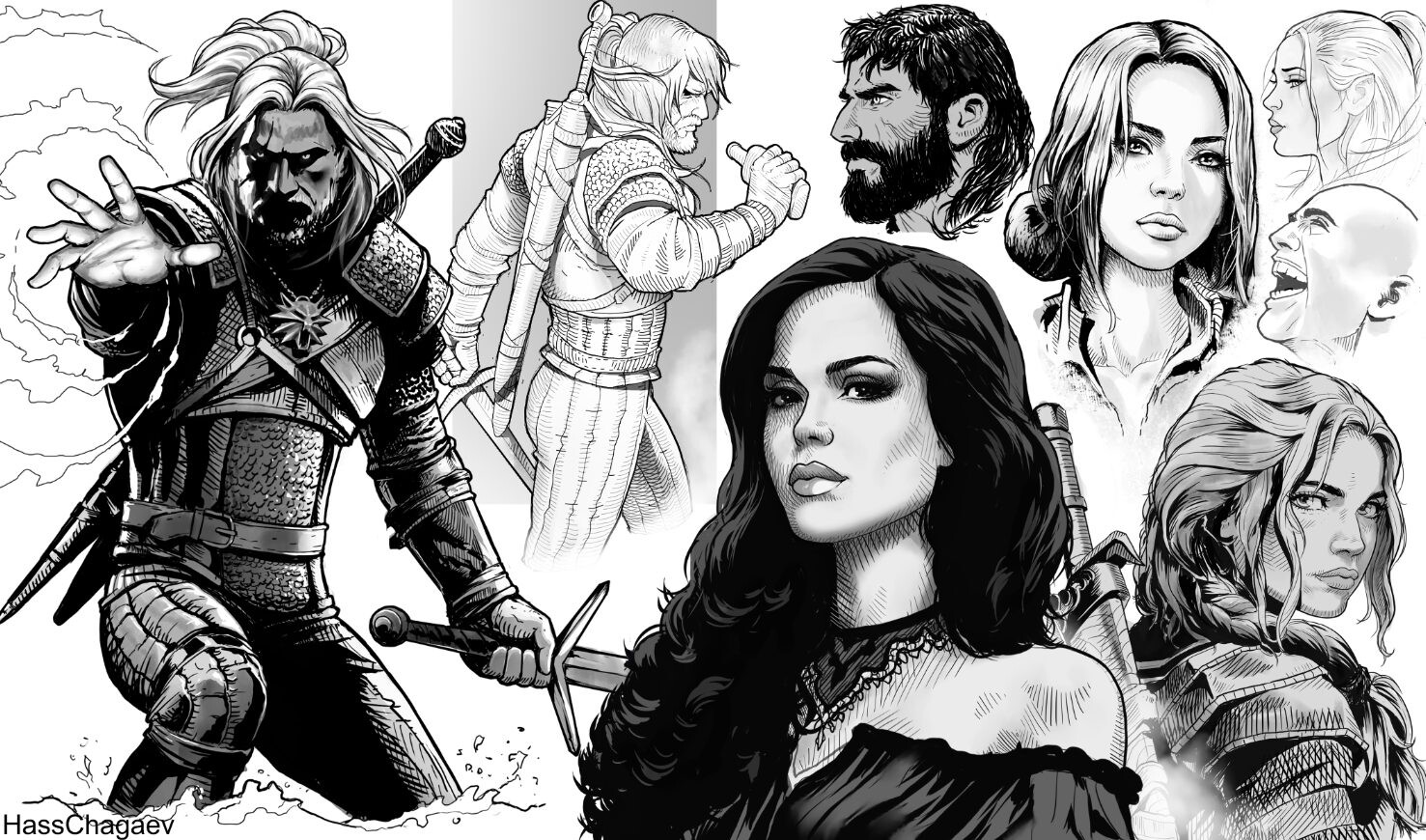 ArtStation - Witcher sheet