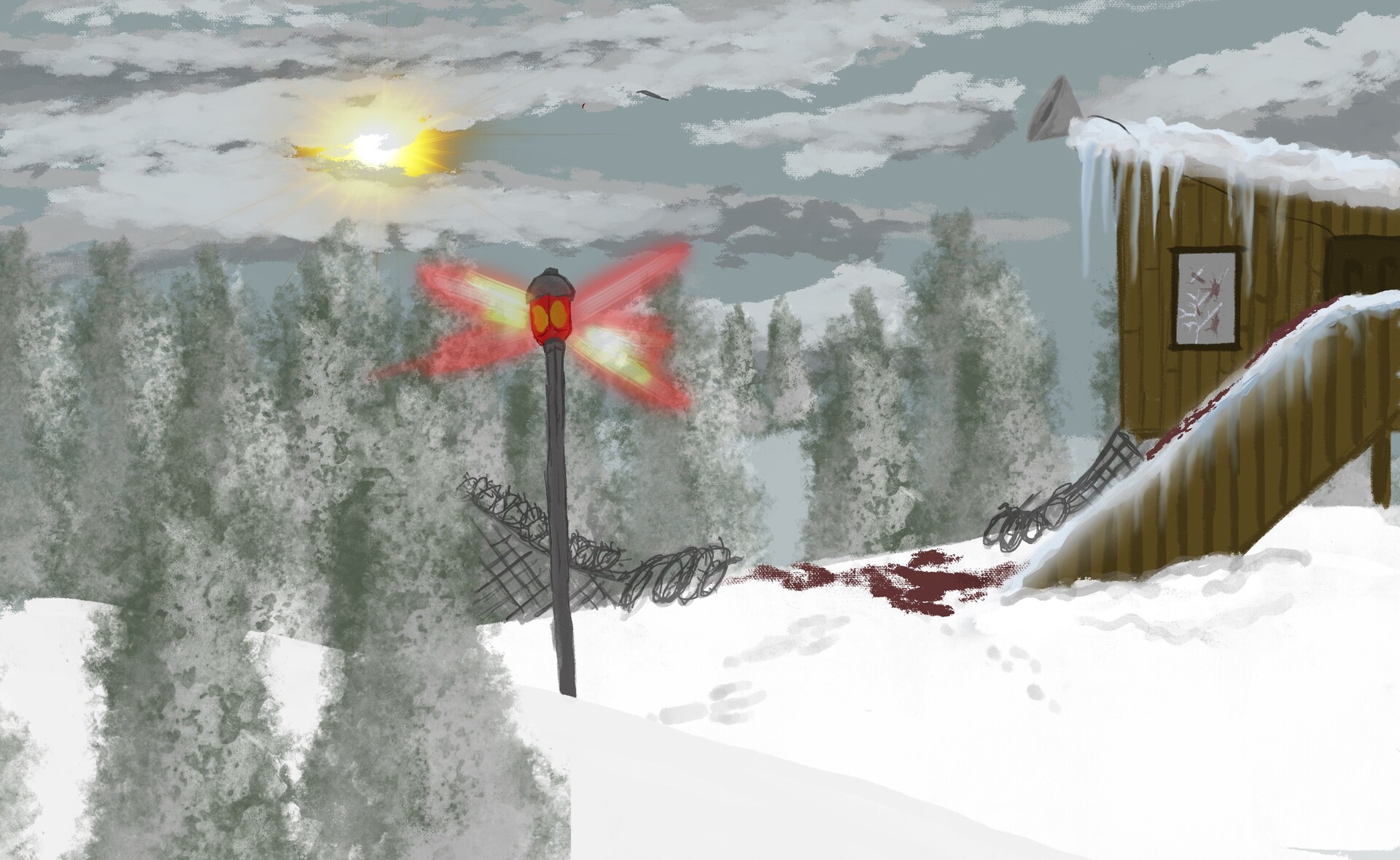 ArtStation - Death comes from the forest