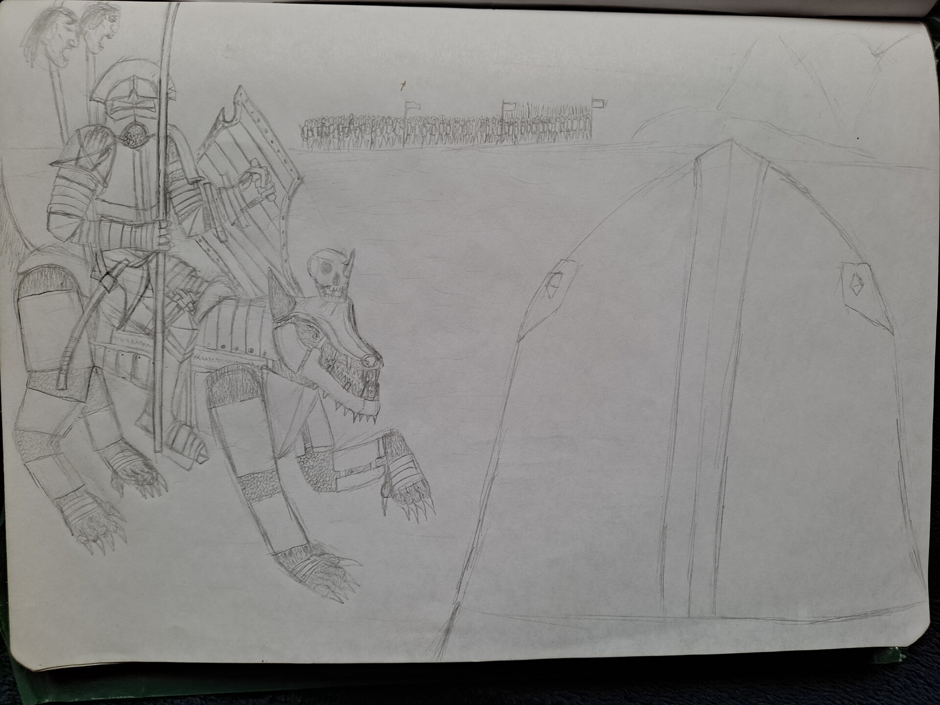 ArtStation - Worg Riders