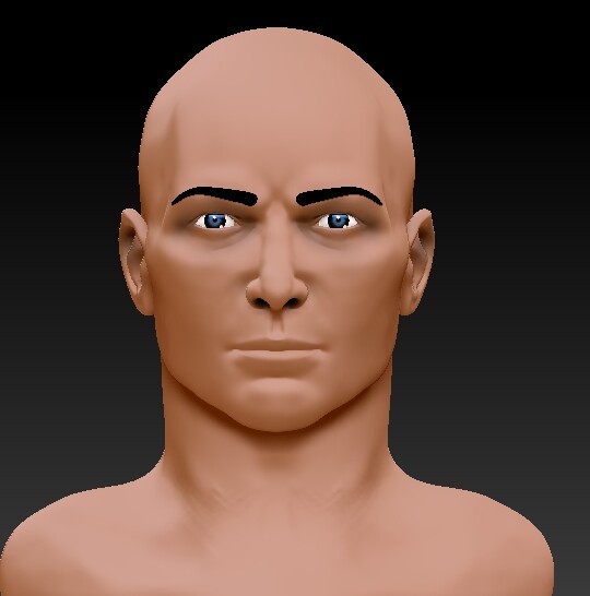 ArtStation - 3d Head model