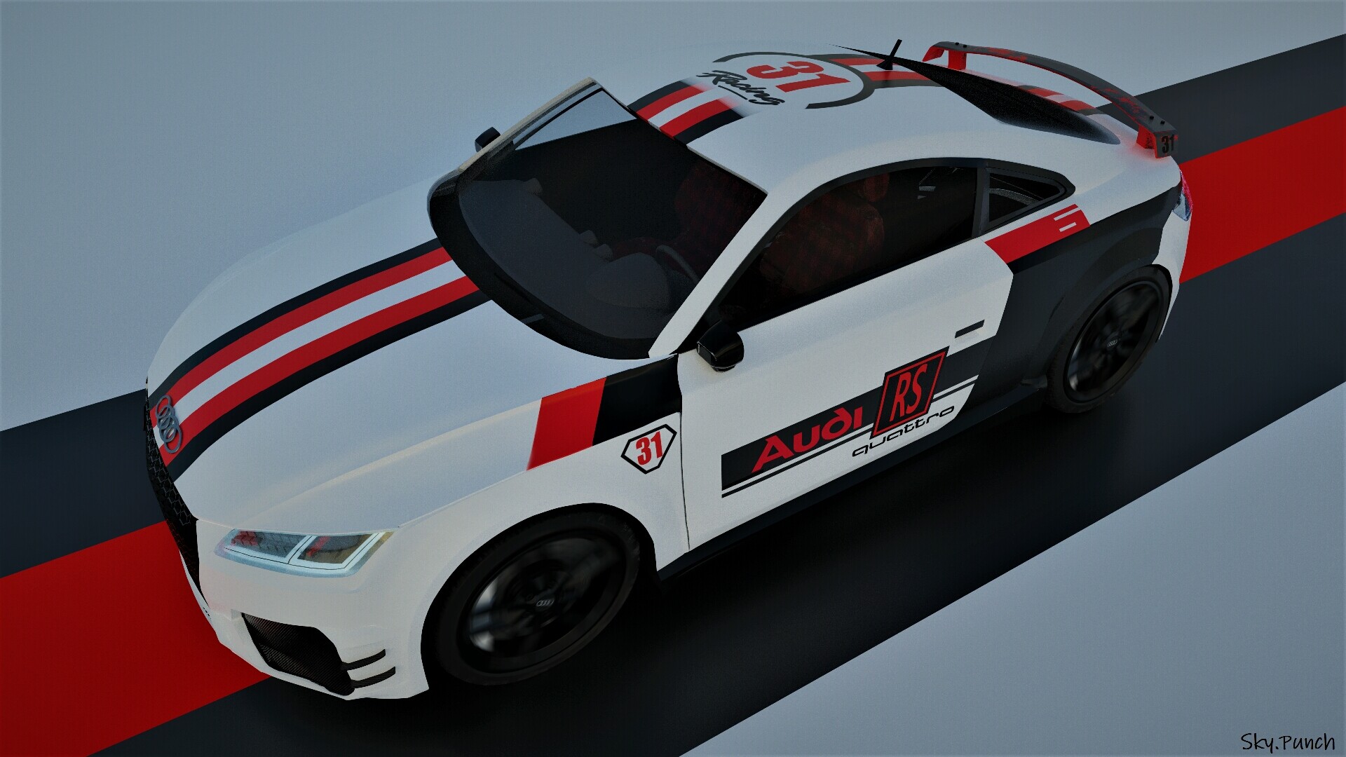 ArtStation - Audi TTrs Race Ed.