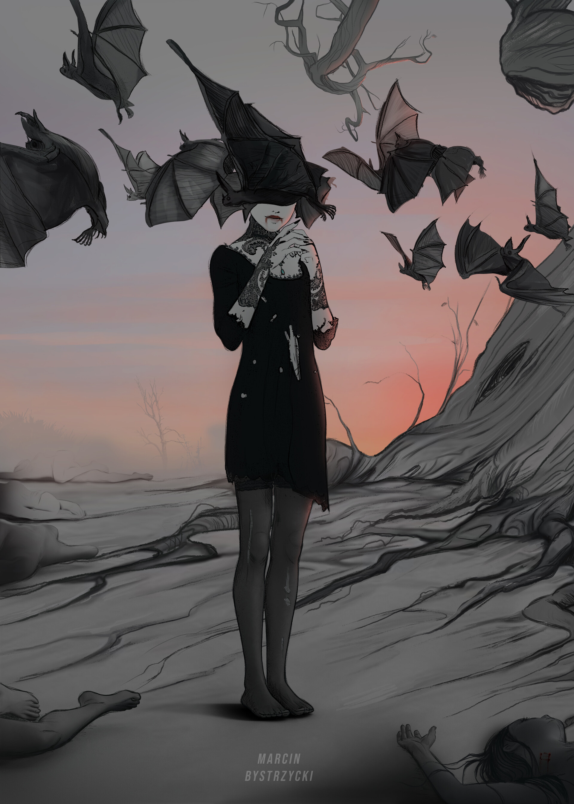 ArtStation - Goth Vampire