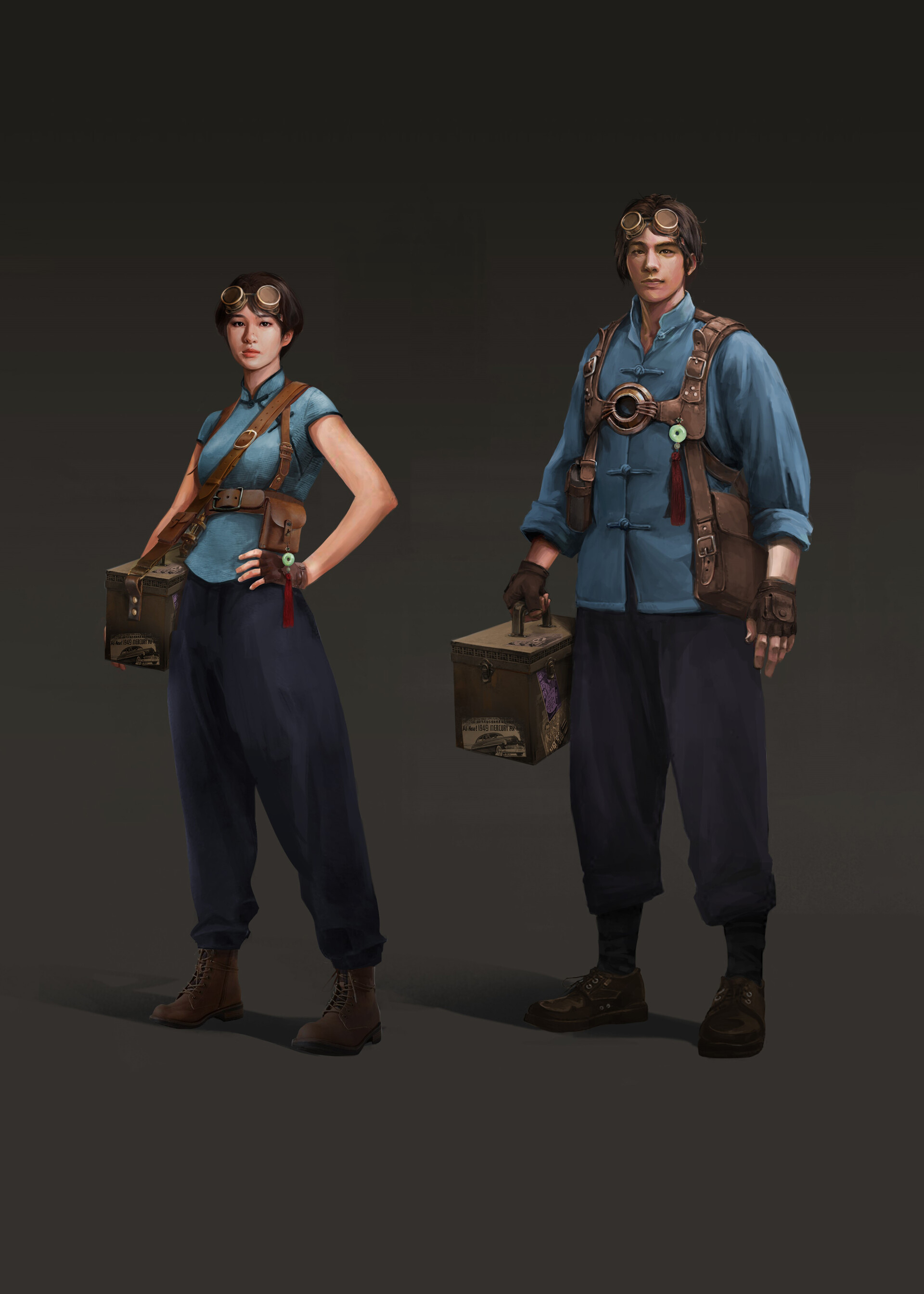 ArtStation - Steampunk Mechanic