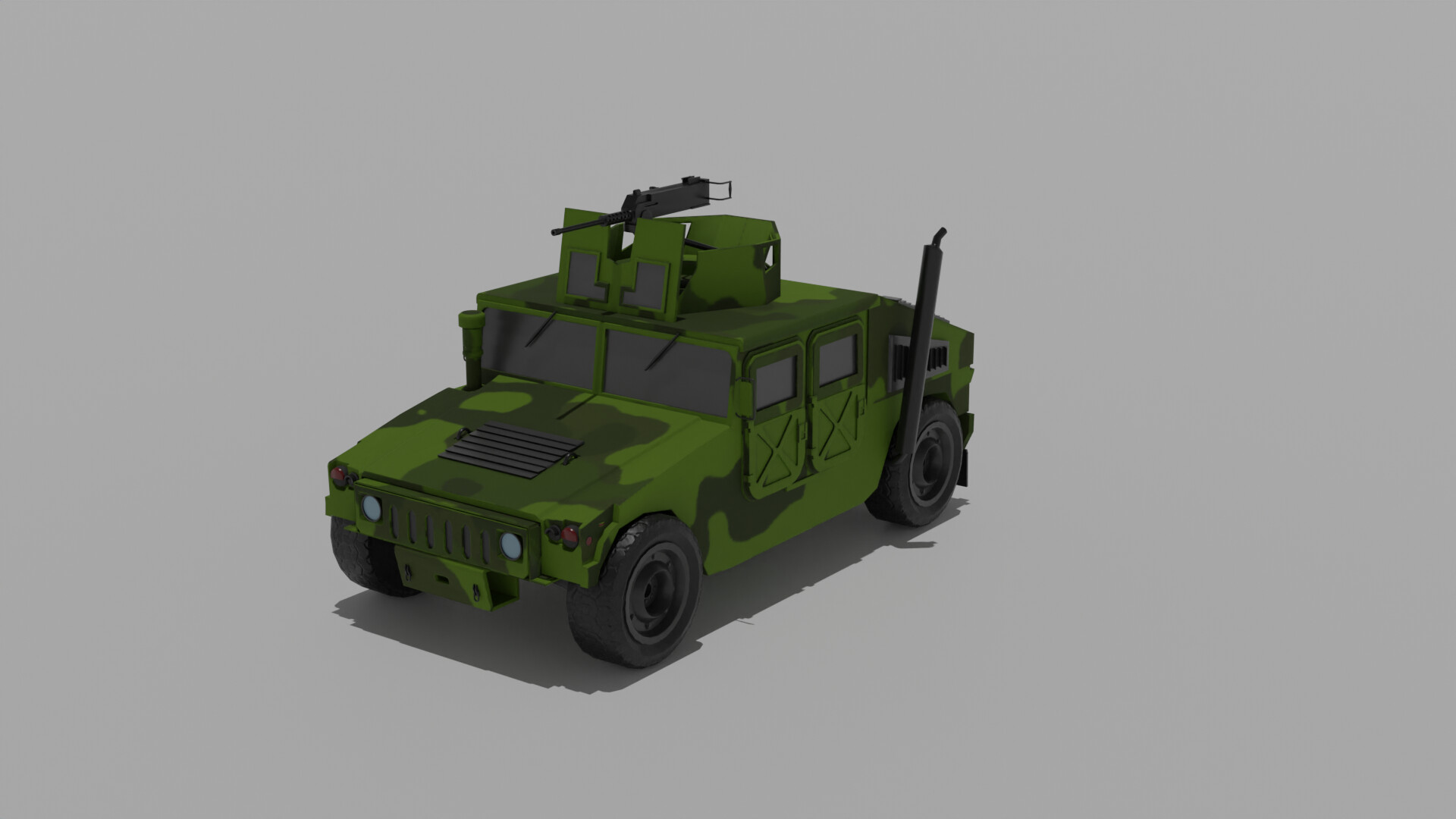 ArtStation - Humvee 3D Model
